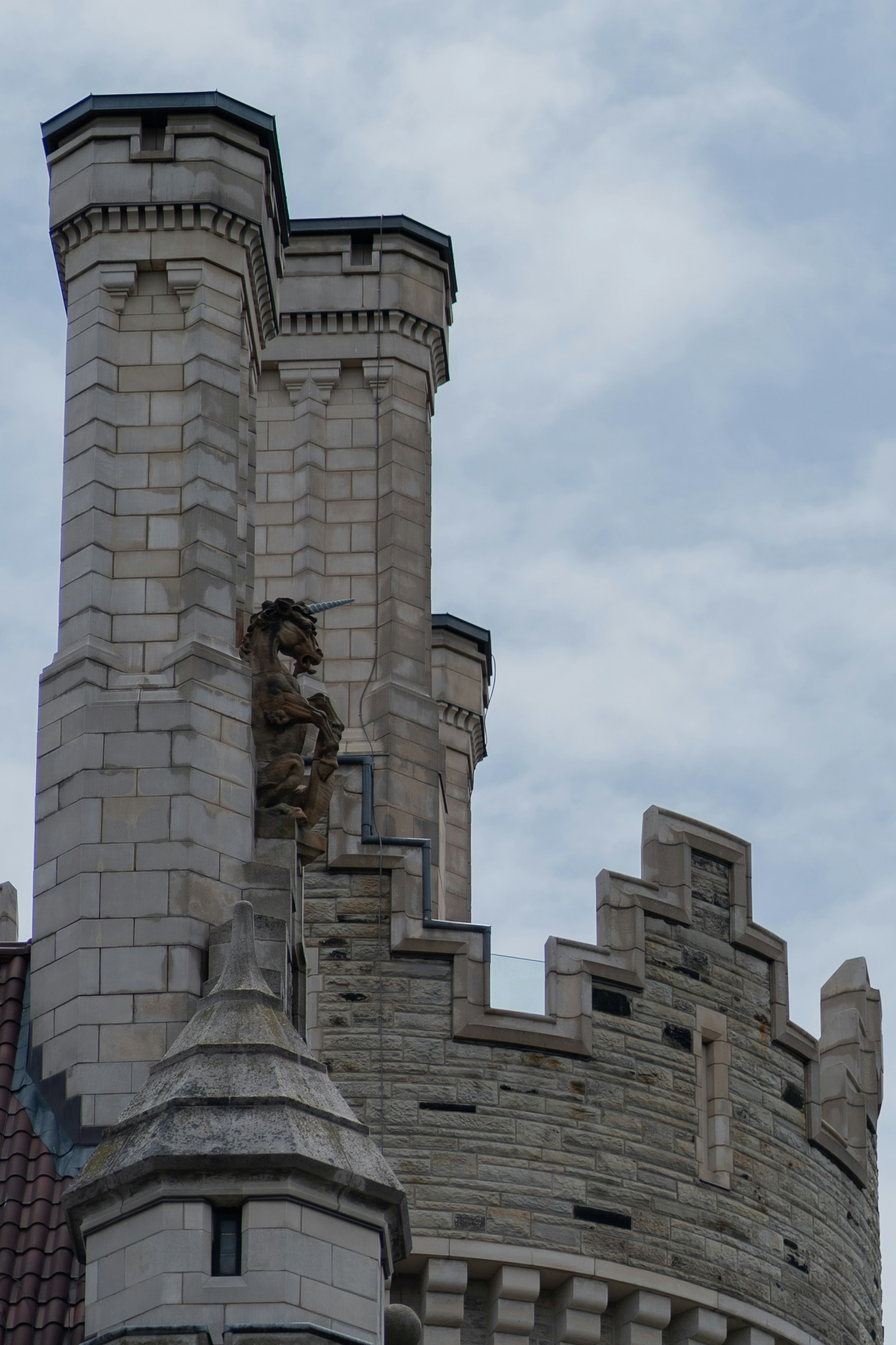 Stone Sentinel: A Knight Guards the Turret