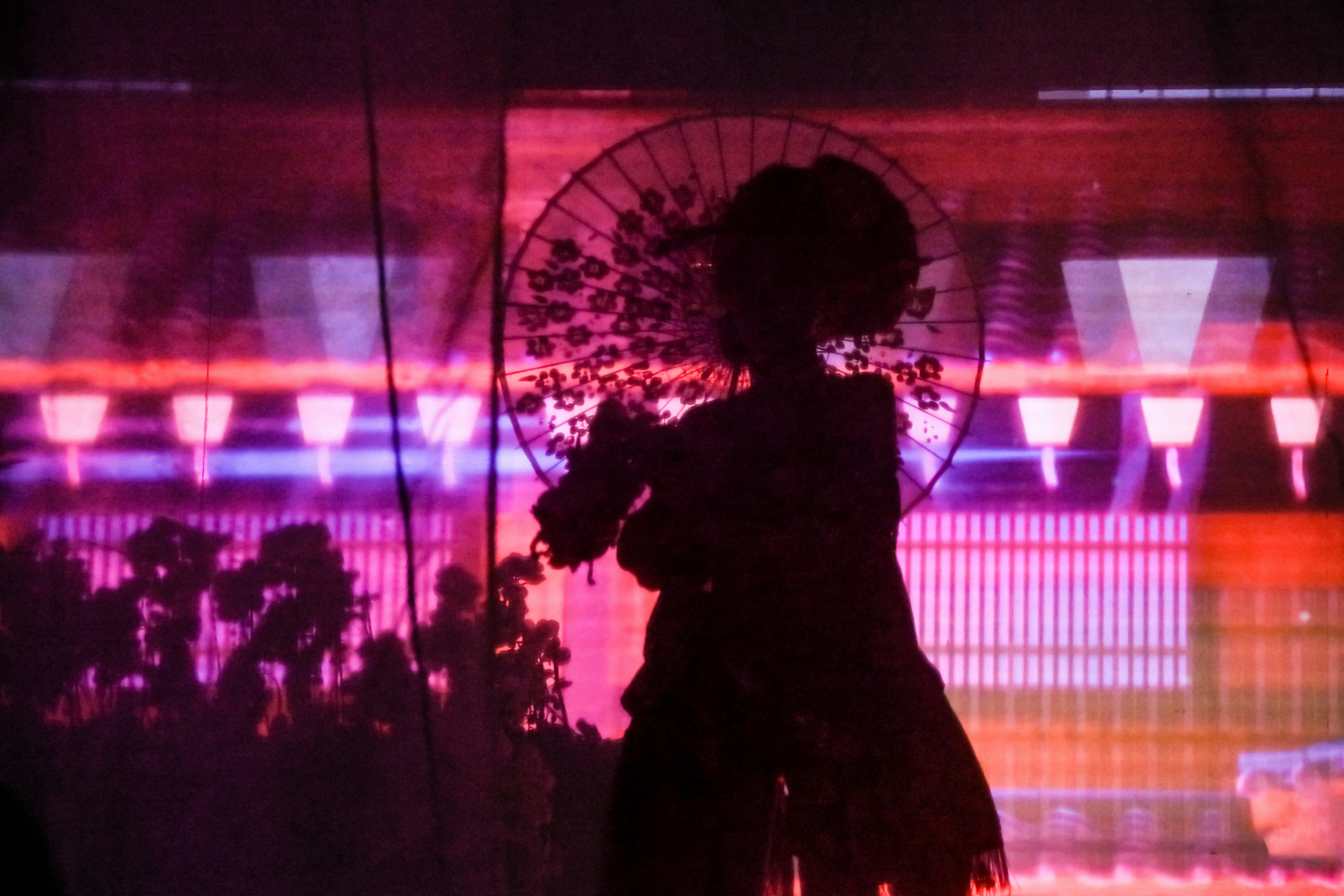 Taken at the Samurai restaurant performance.