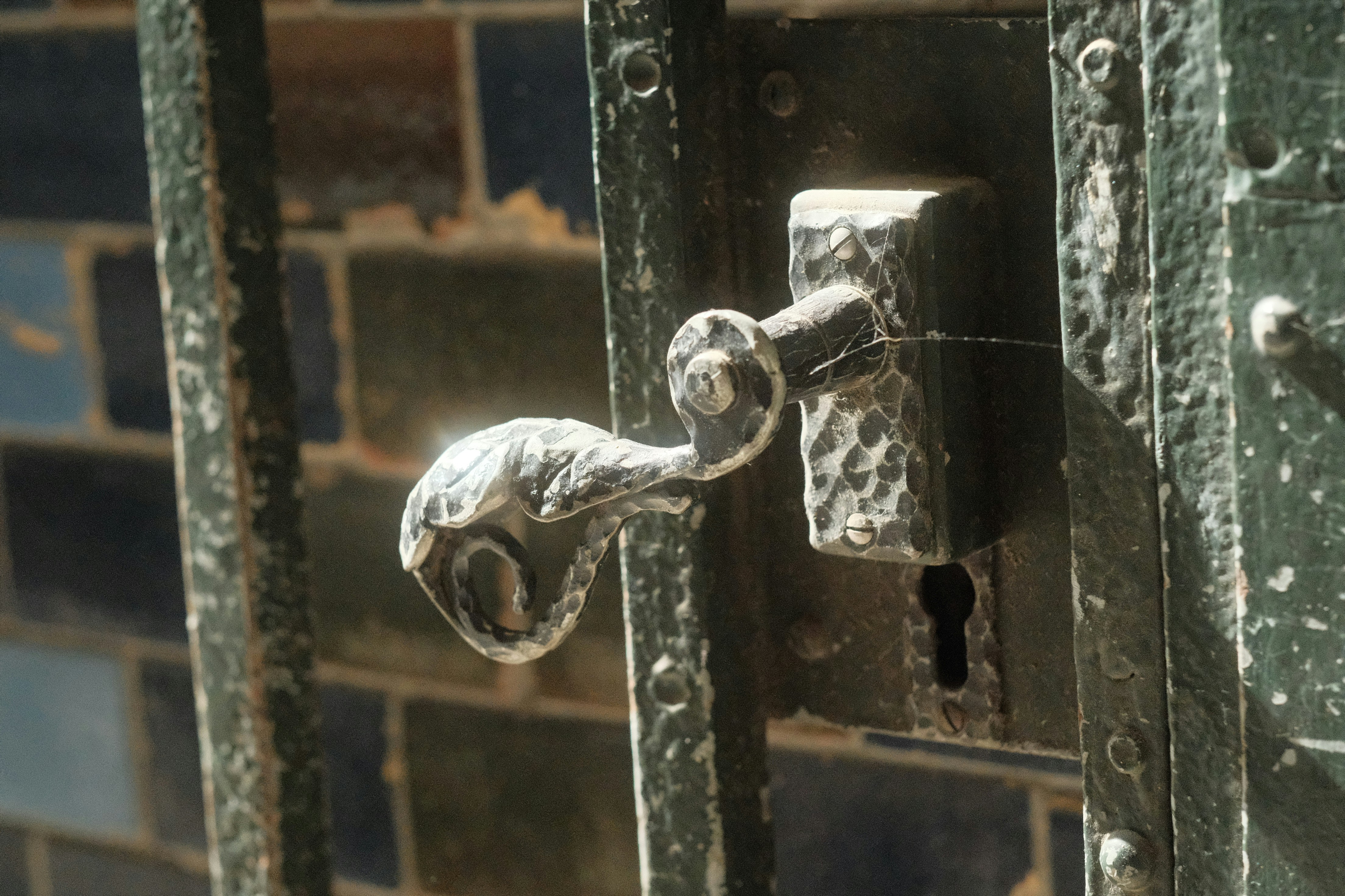 The Artistry of Security: A Vintage Lock Mechanism