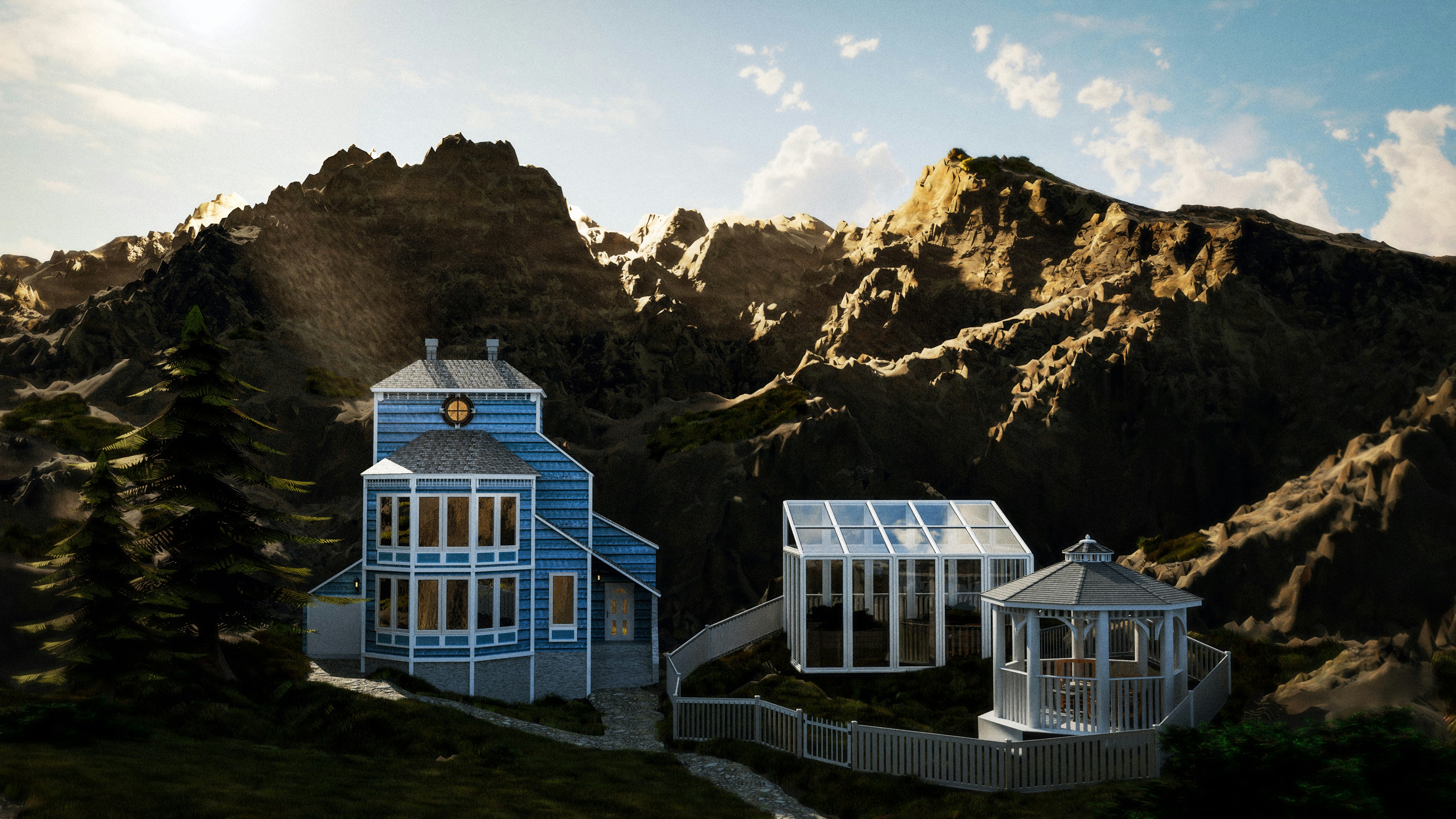 3d renders, blender wallpapers (landscpaes) | 100+ best free photos on ...