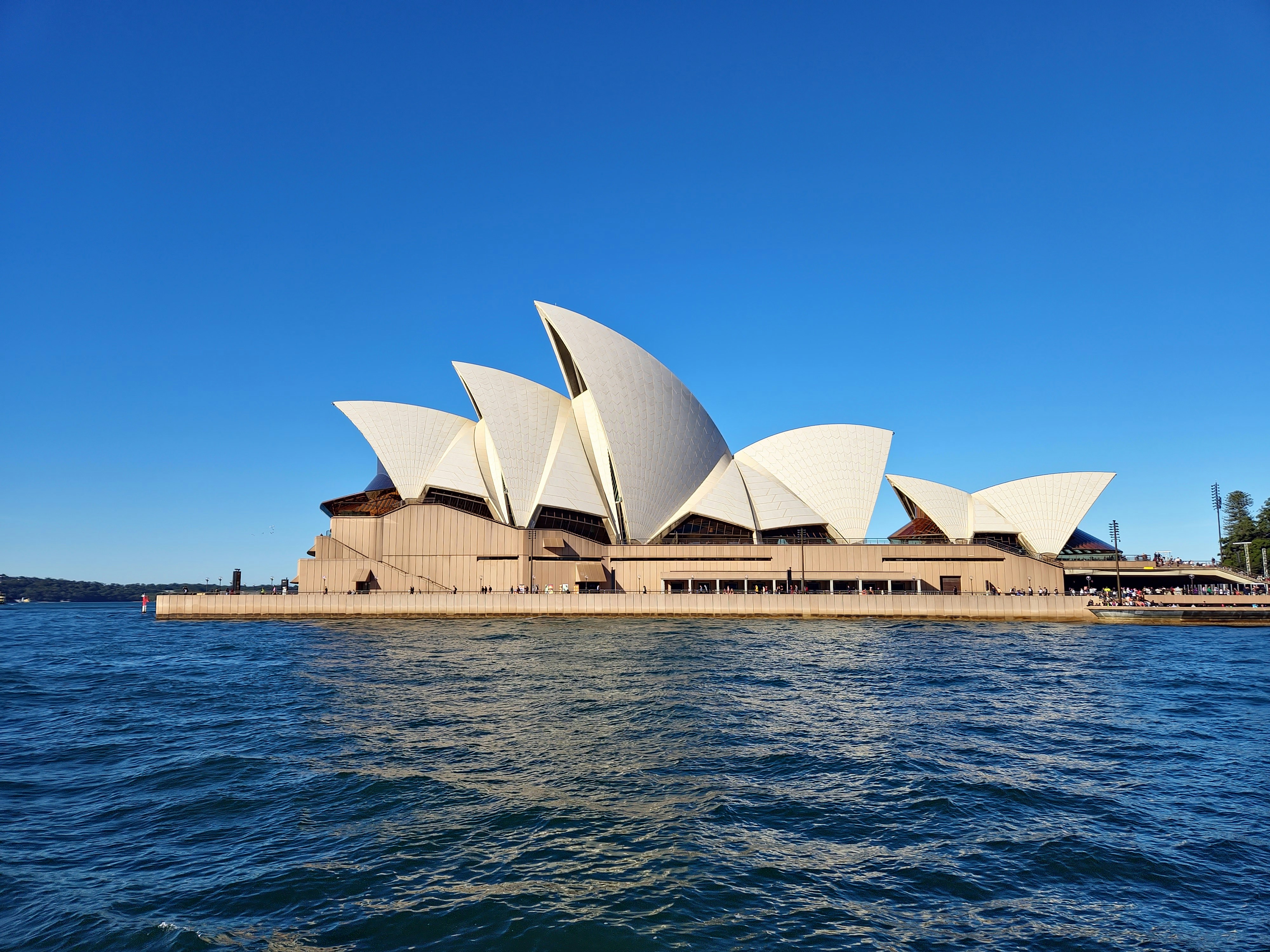A view of the sydney opera house from the water photo – Free Sydney ...