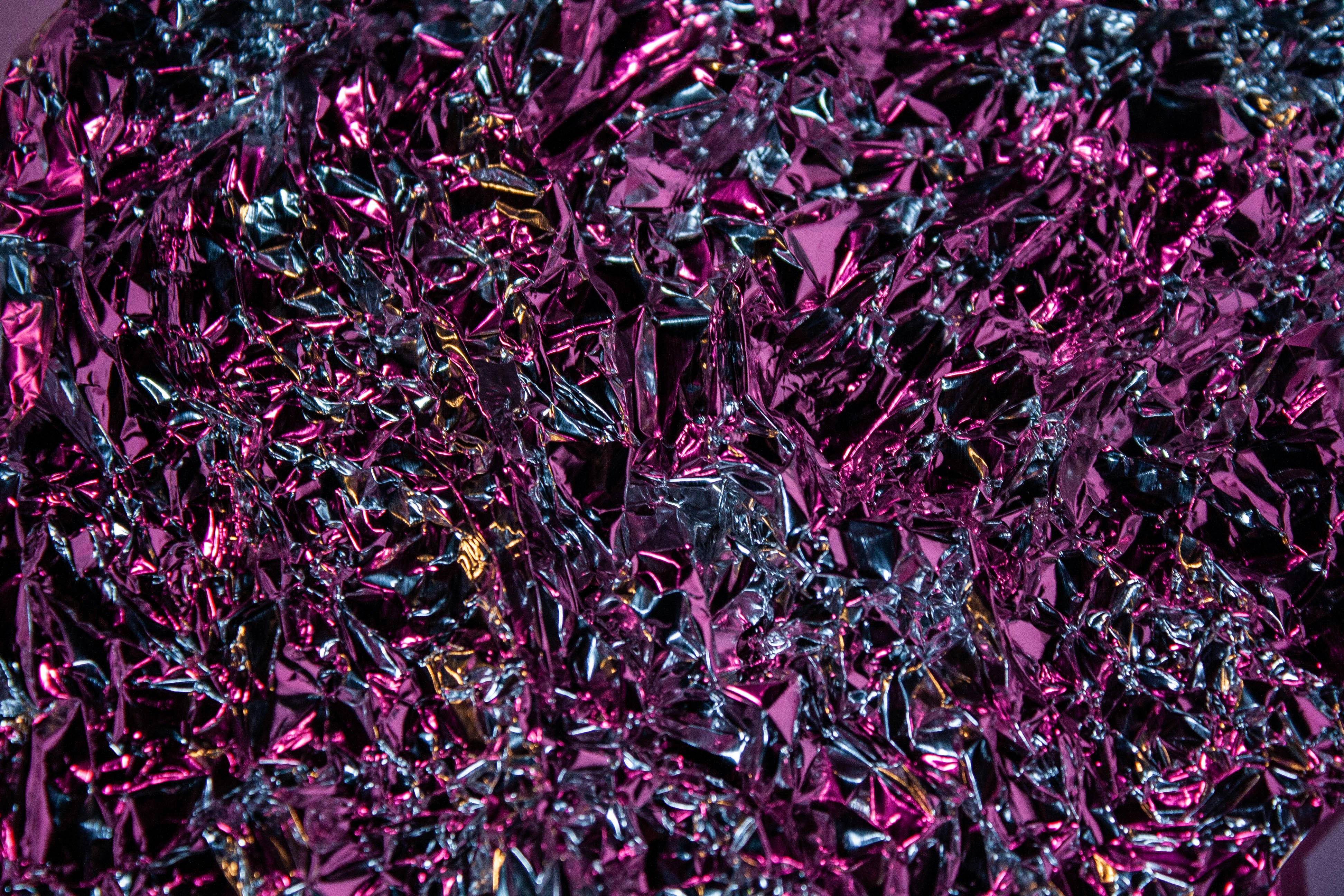 A pile of purple and black shredded paper photo – Free Pattern Image on ...