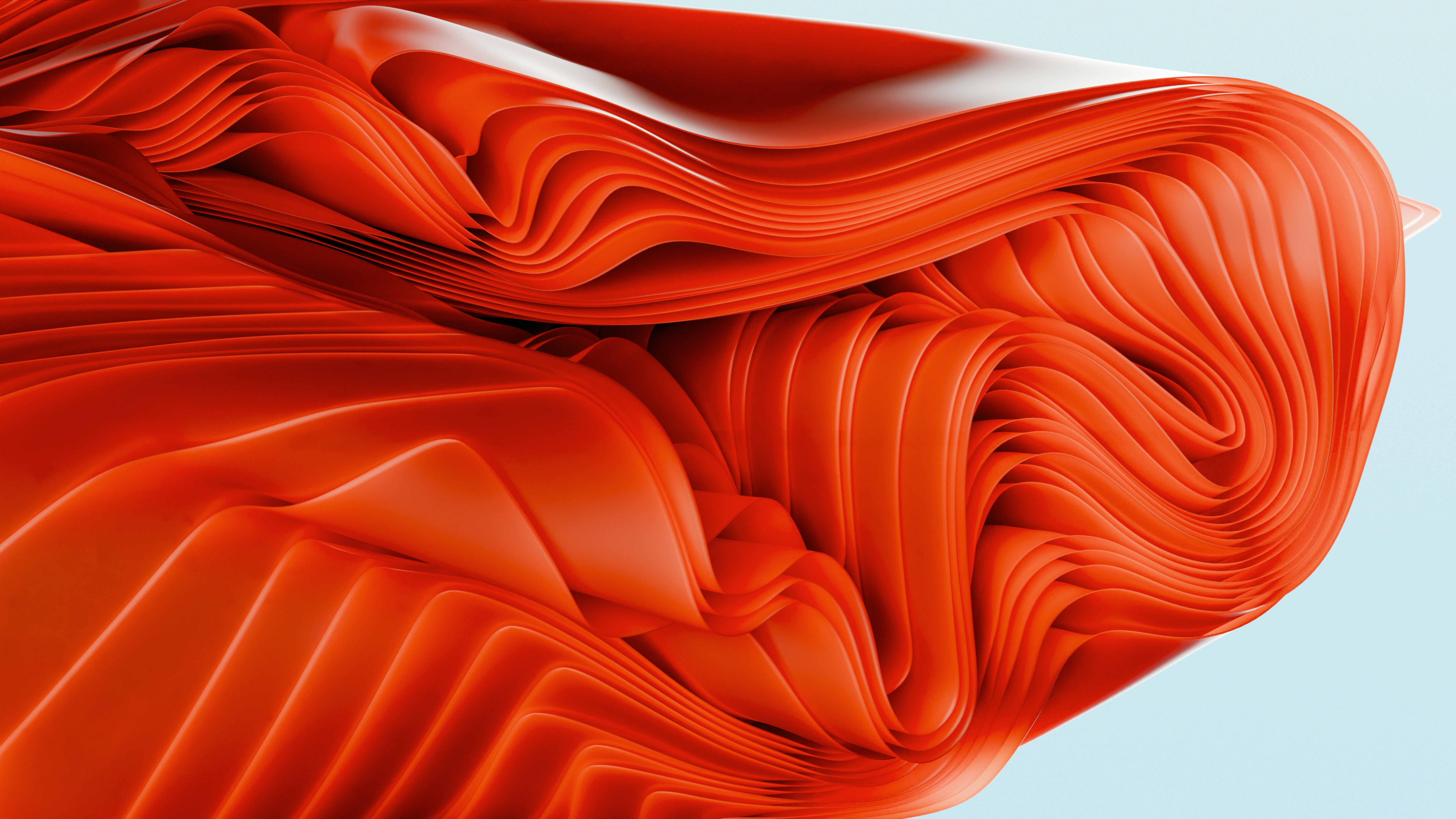 A close up of a red object with a sky background photo – Free Red Image ...