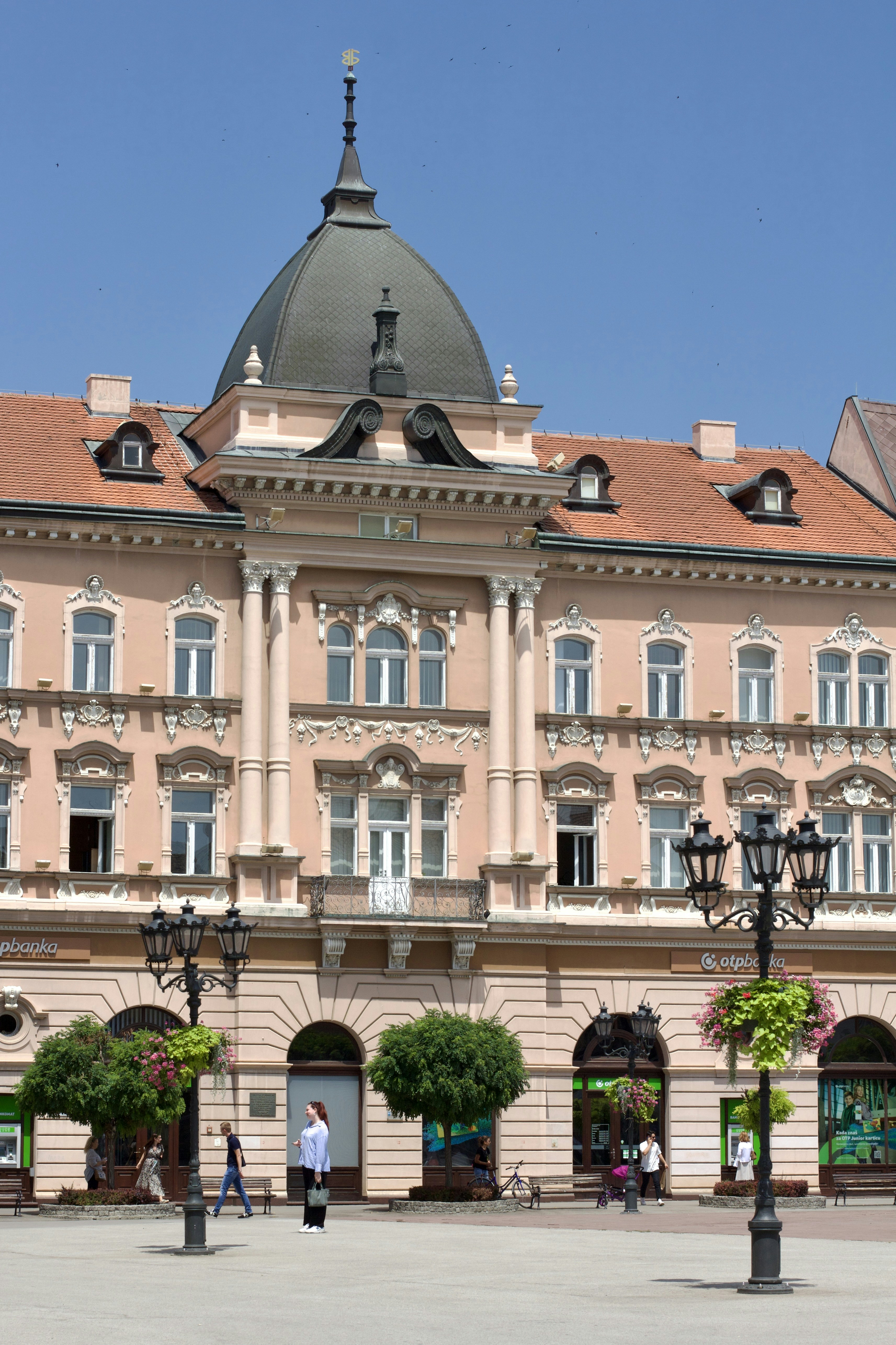A large building with a dome on top of it photo – Free Novi sad Image ...