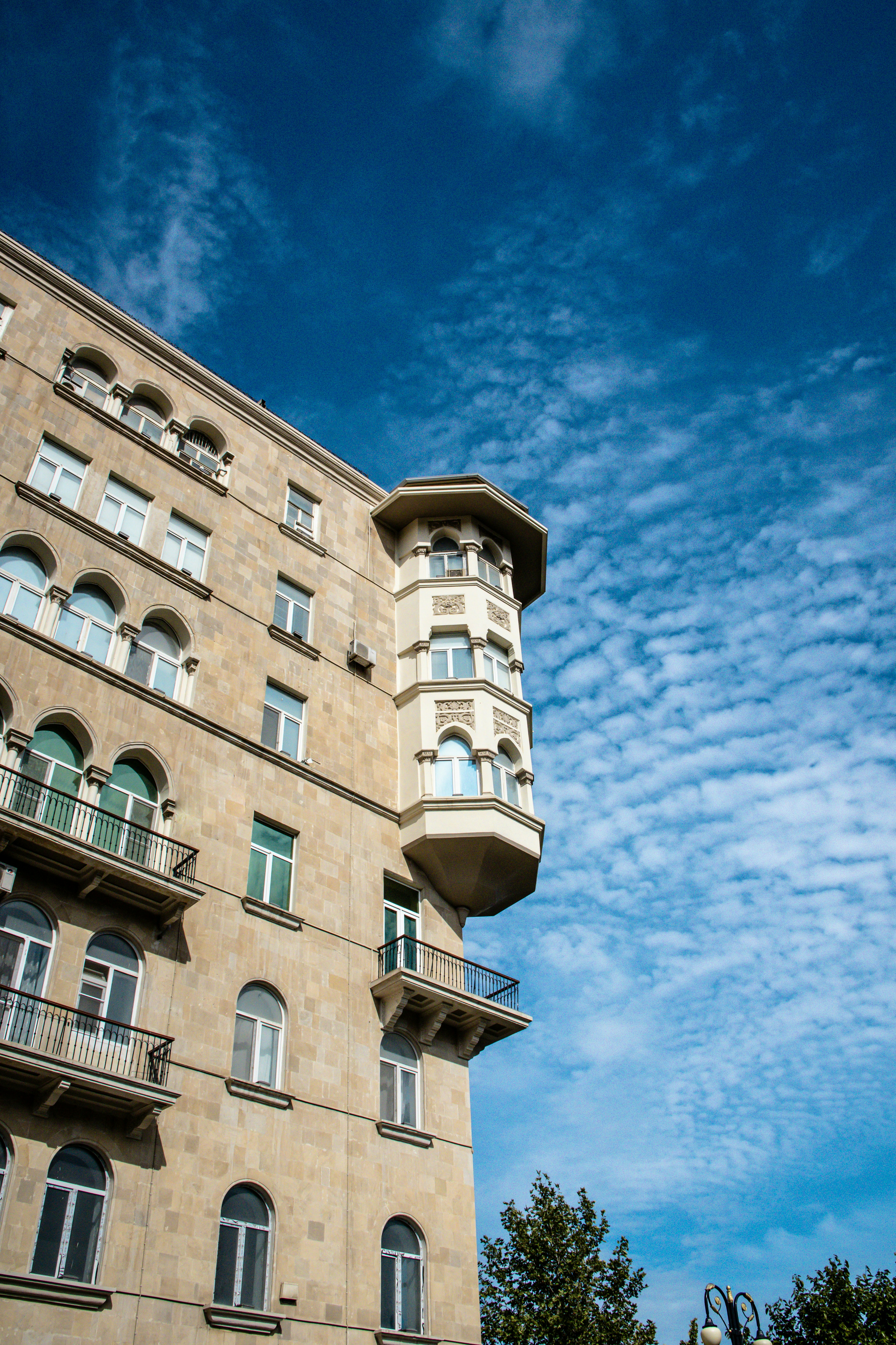 Cornered Retreat: A Tower Clings to the Sky