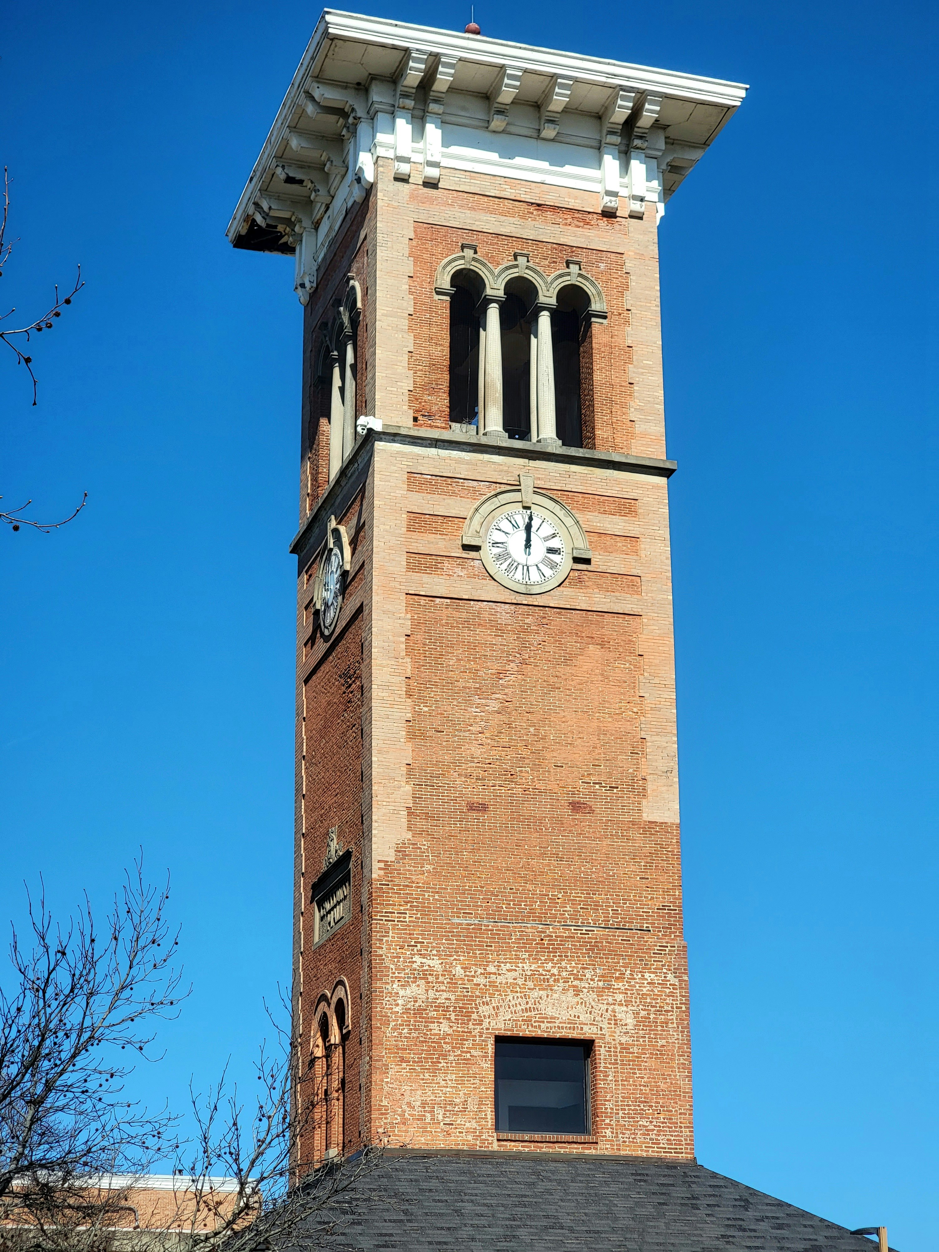 Timeless Elegance of the Brick Clock Tower