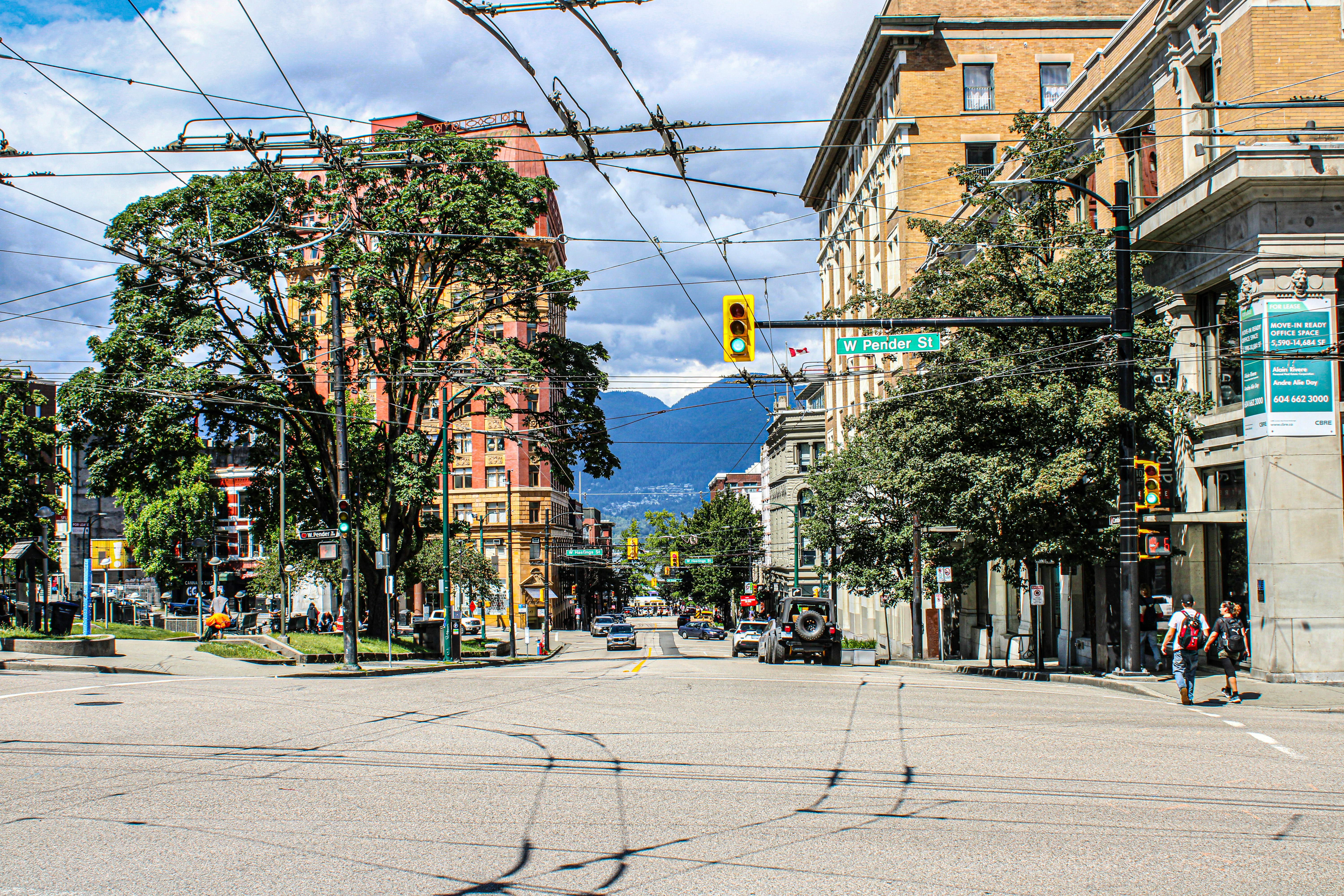 Under the Wires, Toward the Peaks: A Downtown Street Perspective
