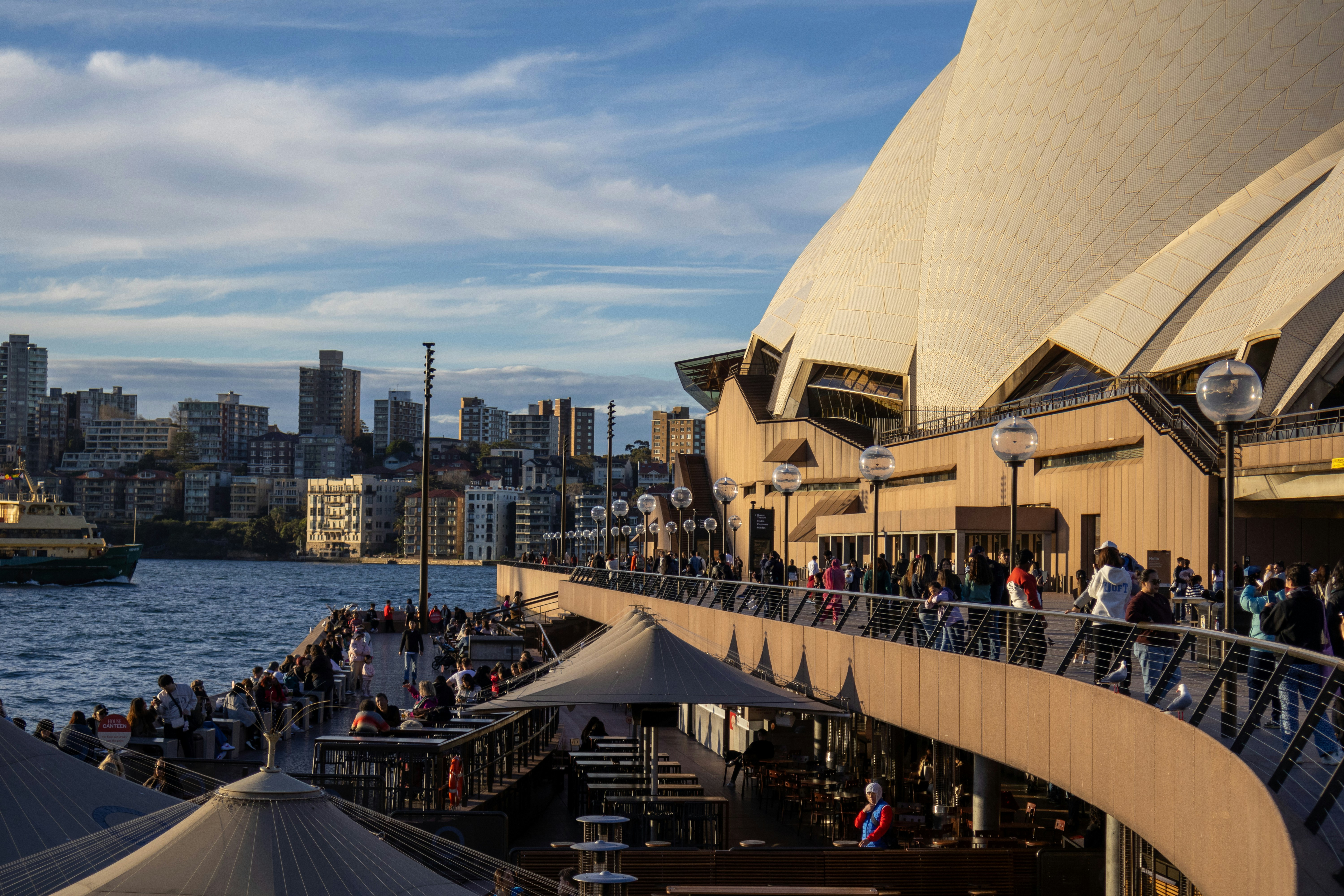 Sunlit Sails and Waterfront Pulse at Sydney's Opera House