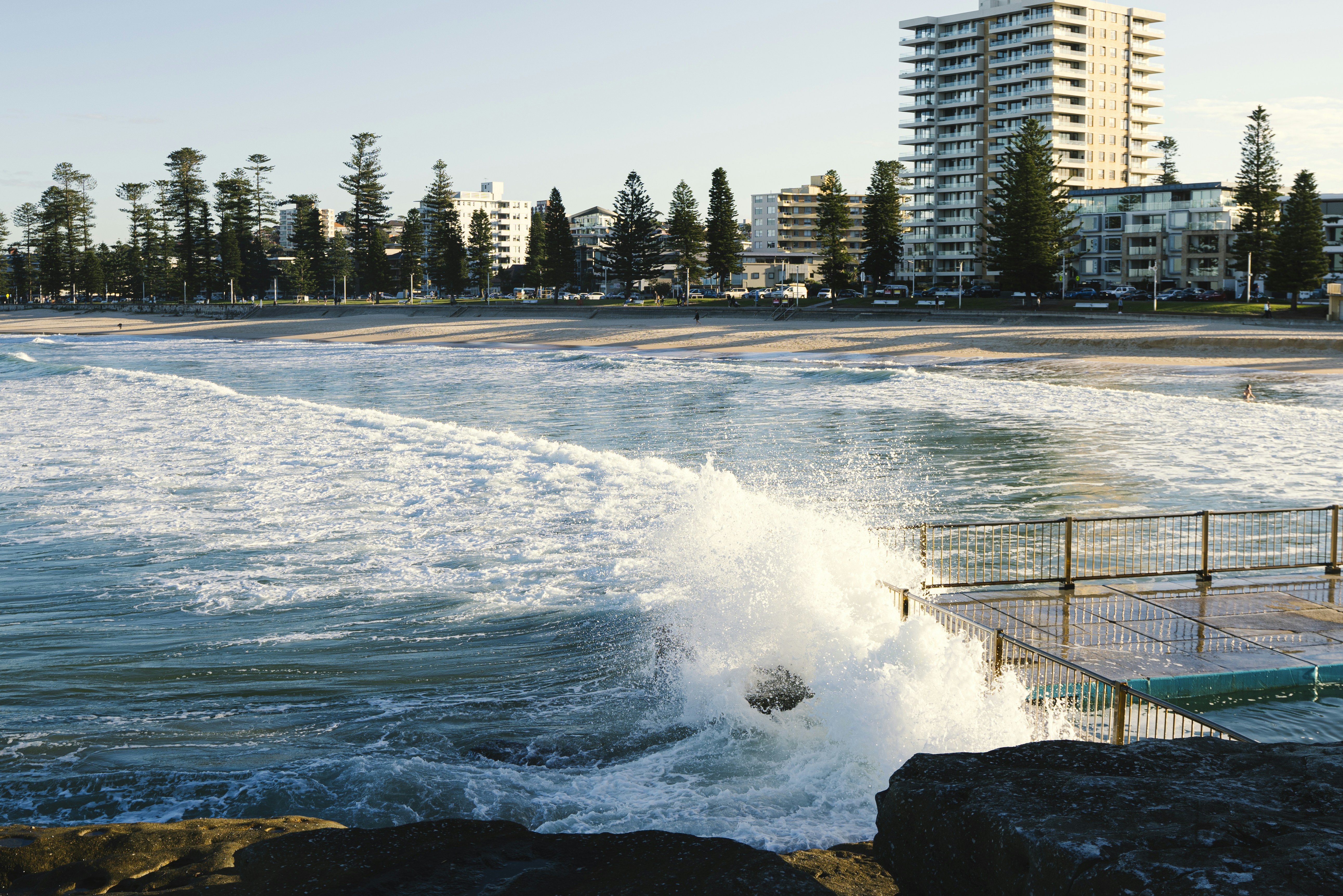 Urban Serenity by the Shoreline