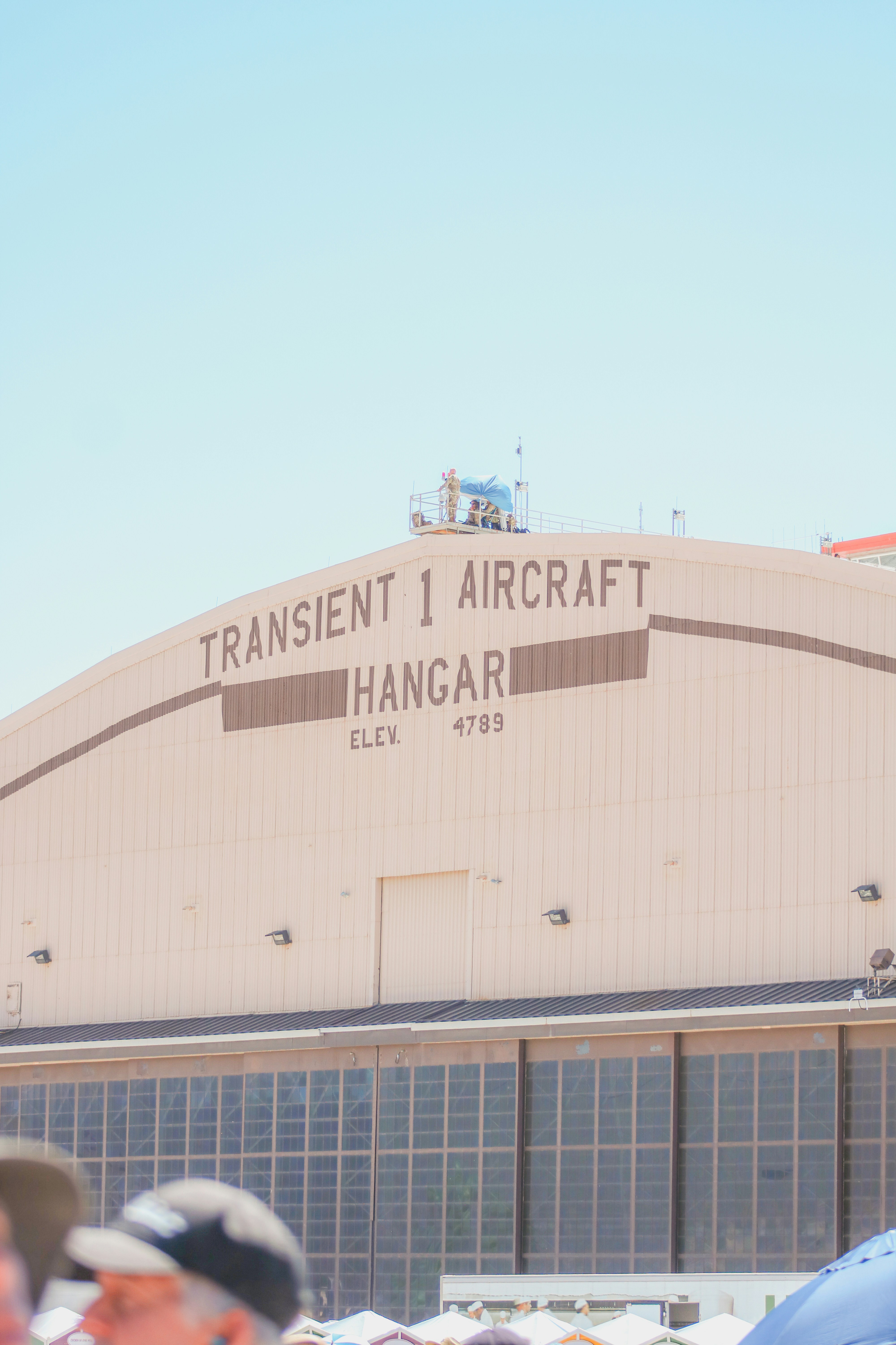 Hangar Crest: Quiet Scale Above the Transient Aircraft Hangar