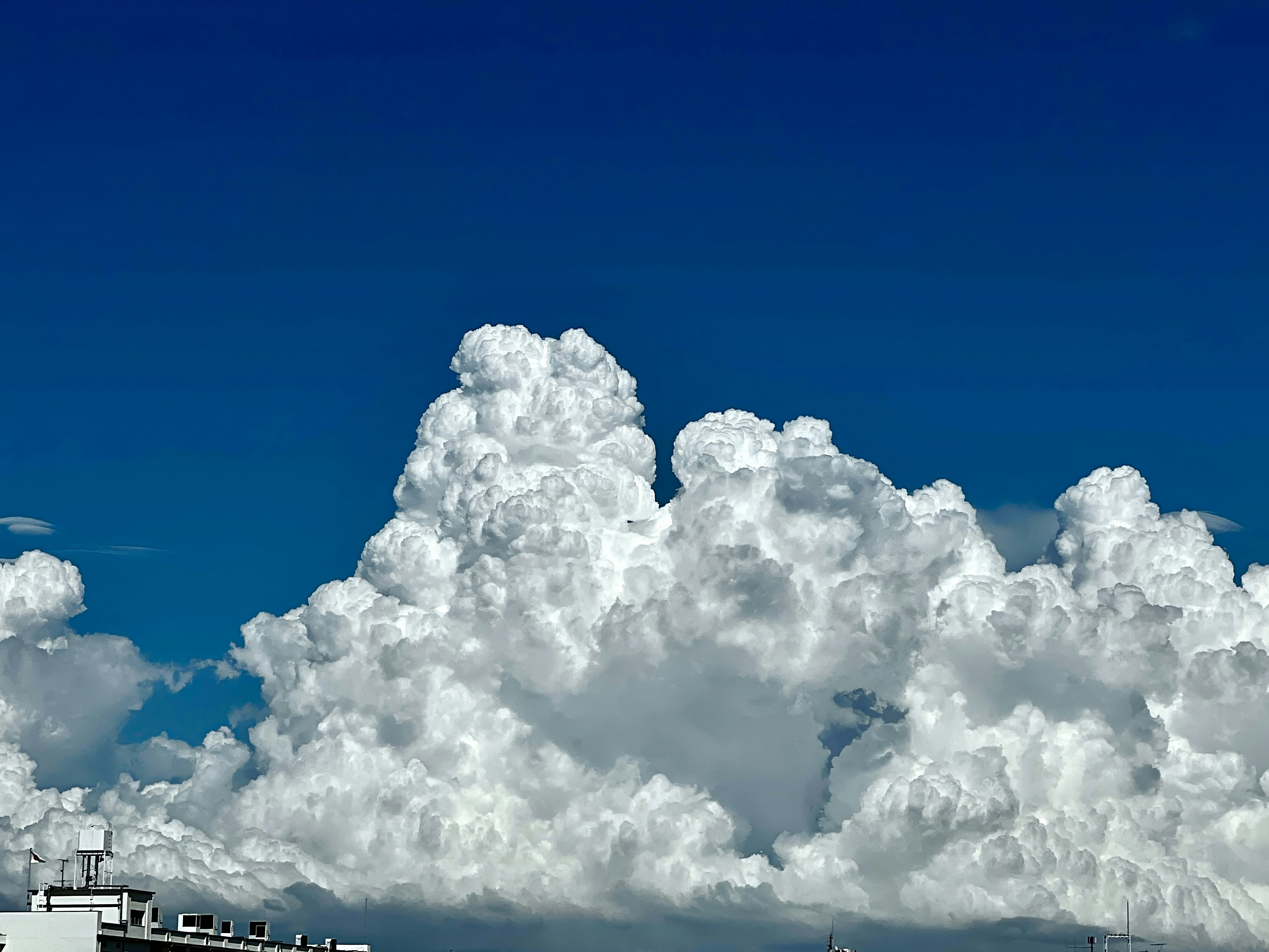Cumulus Cathedral Rising Over a Clear Day