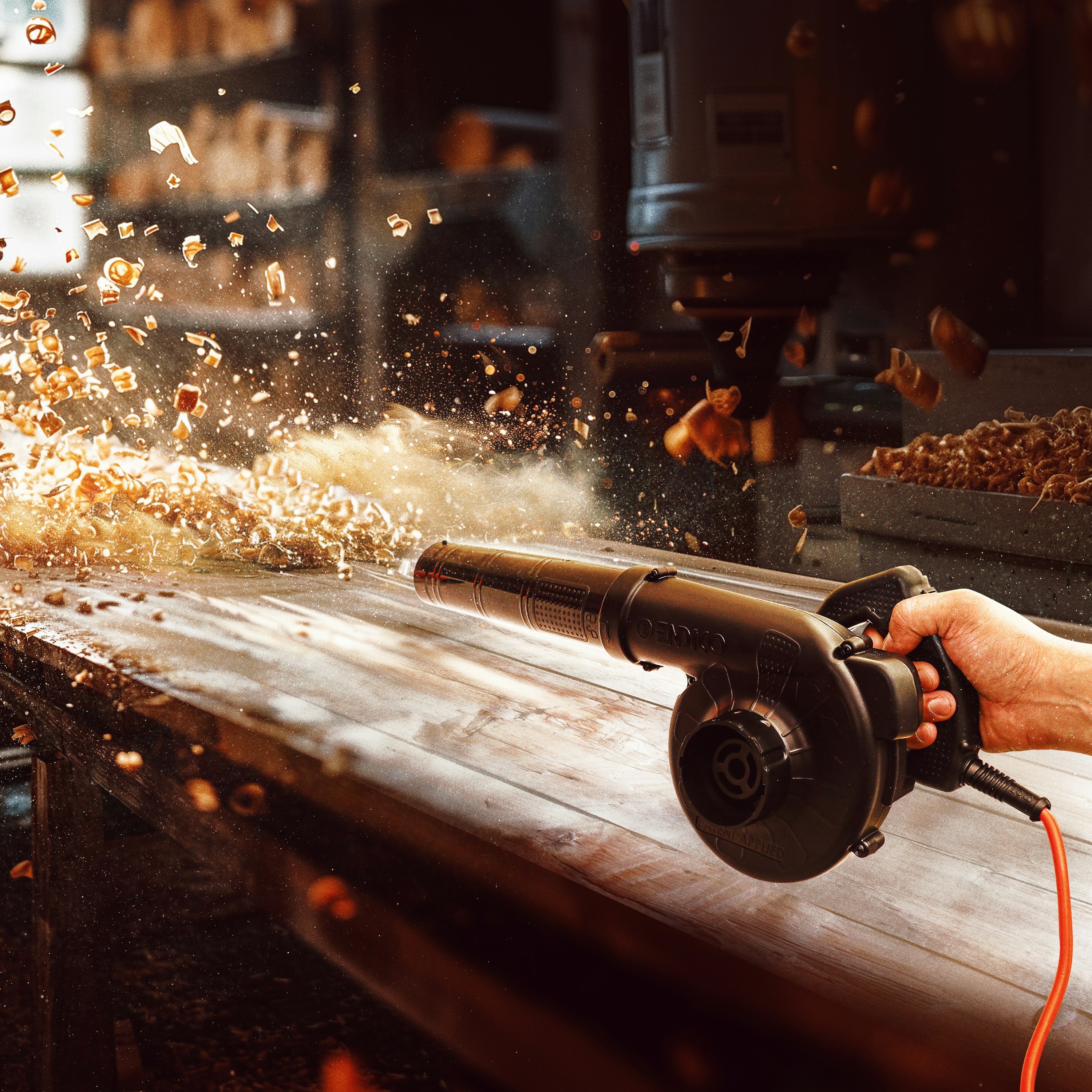 A person using a grinder on a wooden table photo – Free India Image on ...