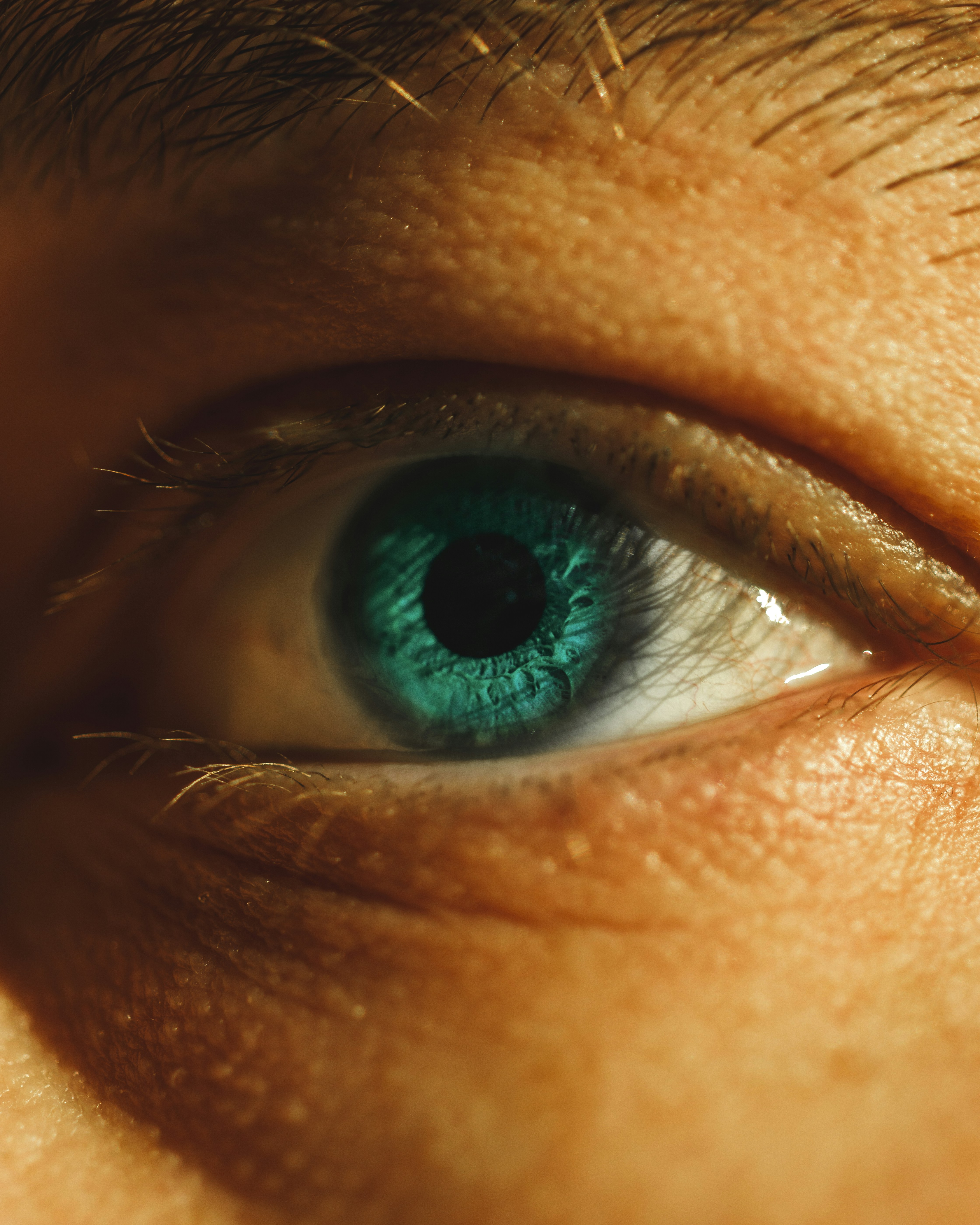 A close up of a person's blue eye photo – Free Human Image on Unsplash