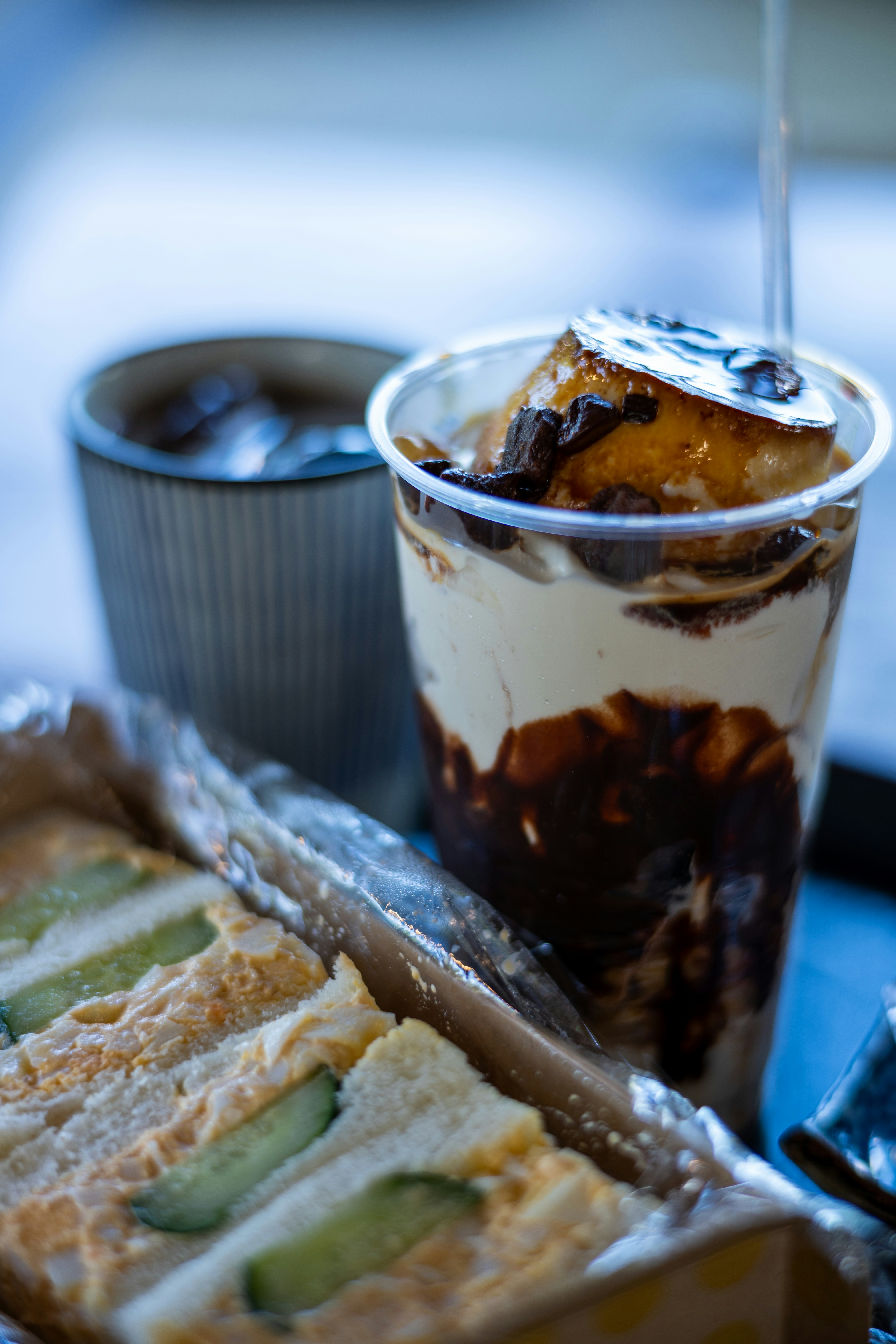 Coffee Carnival in a Glass: Creamy Layers and Chocolaty Swirls