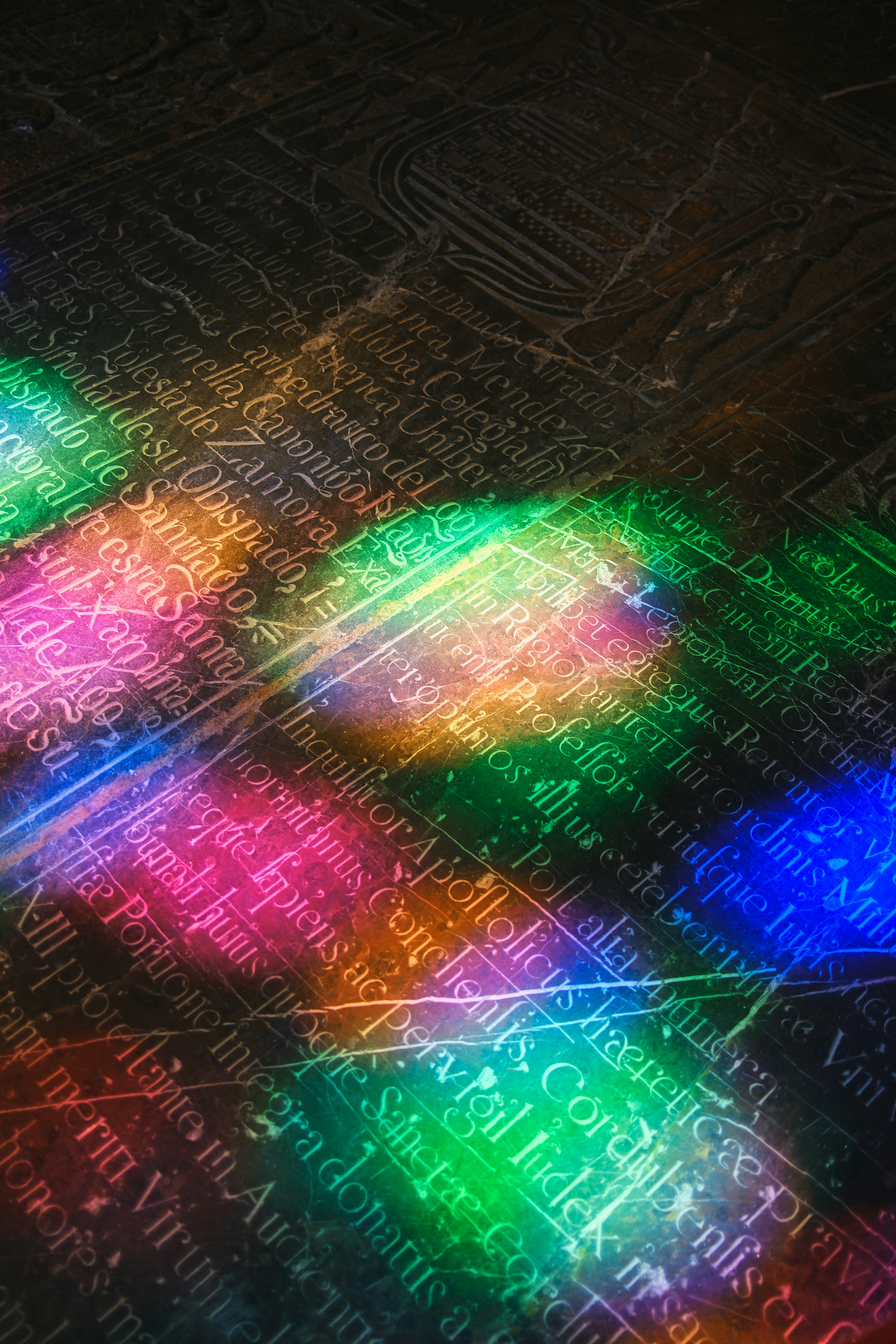 Spectral Script Across a Timeworn Tablet