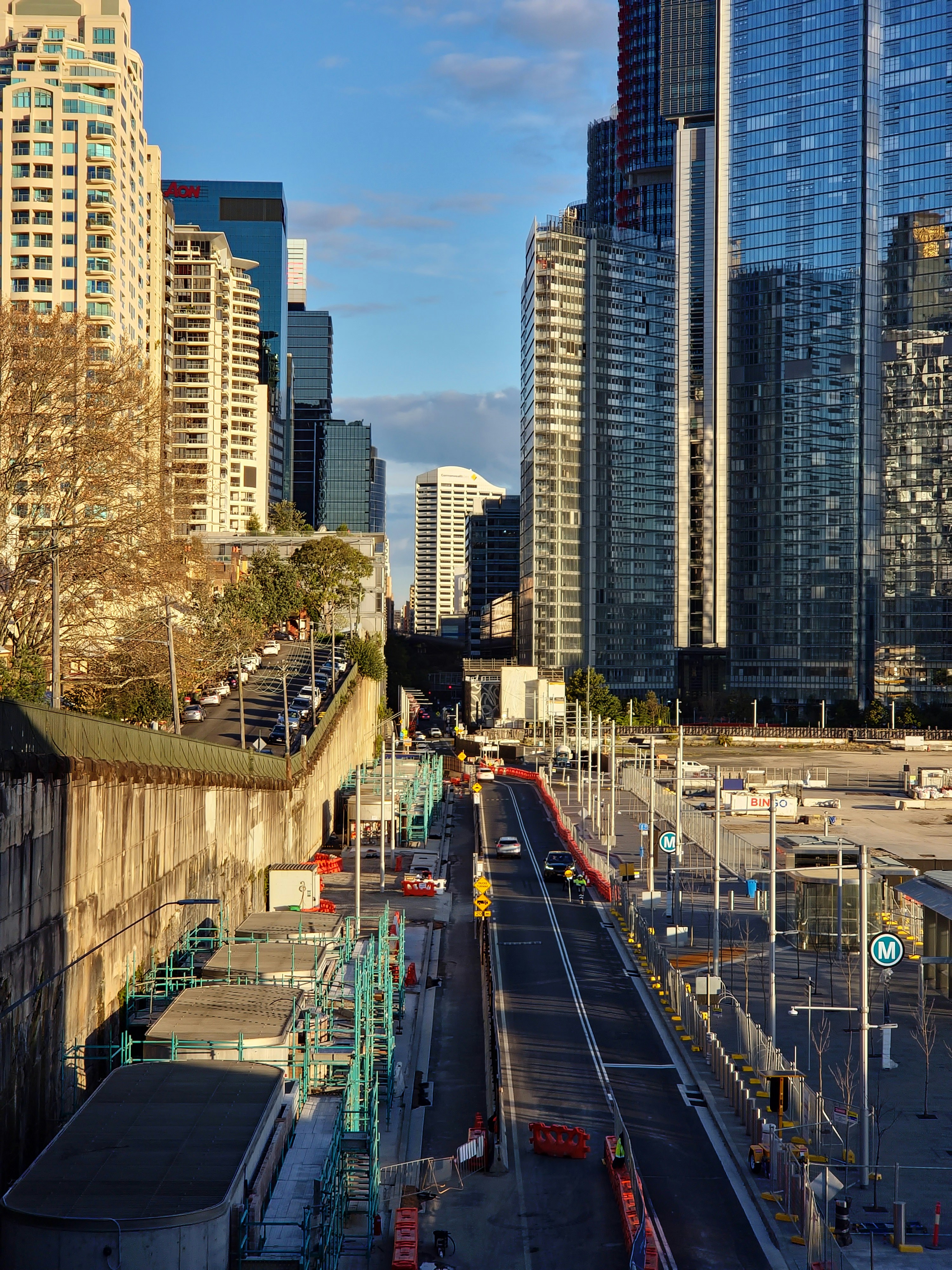 A view of a city with tall buildings photo – Free Barangaroo reserve ...