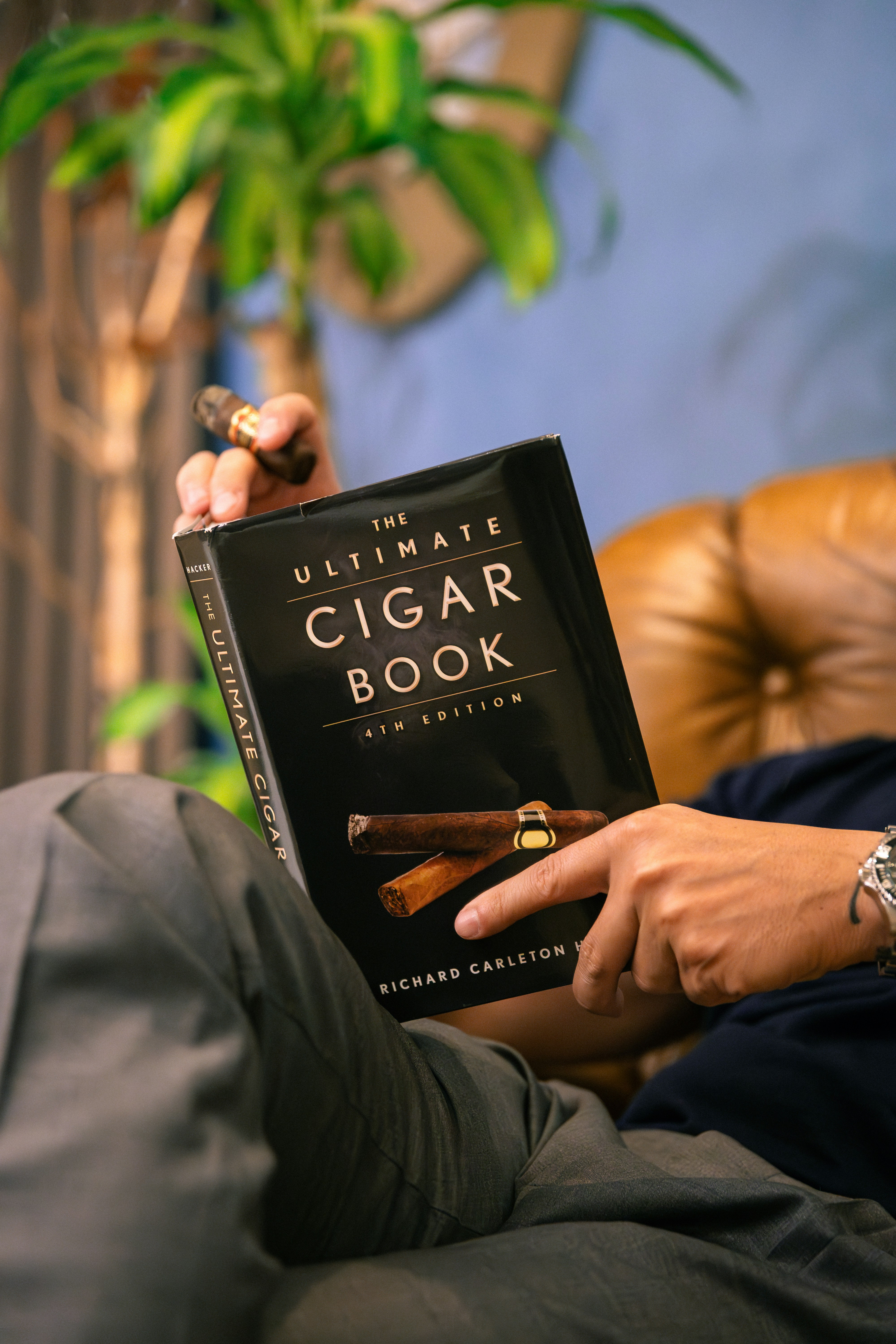 Cigar Lore in Focus: The Ultimate Cigar Book in a Quiet Lounge