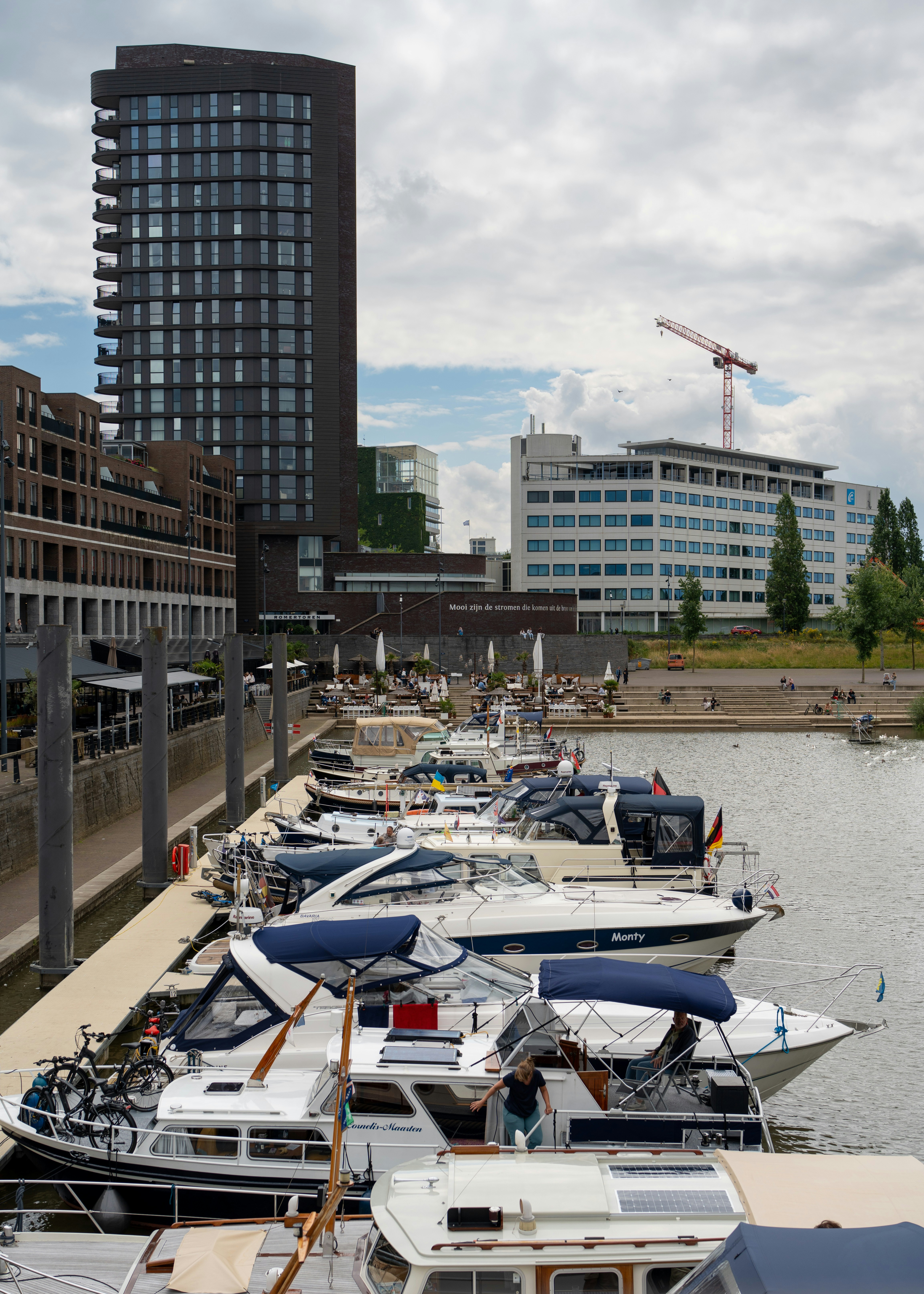 Urban Serenity by the Docks