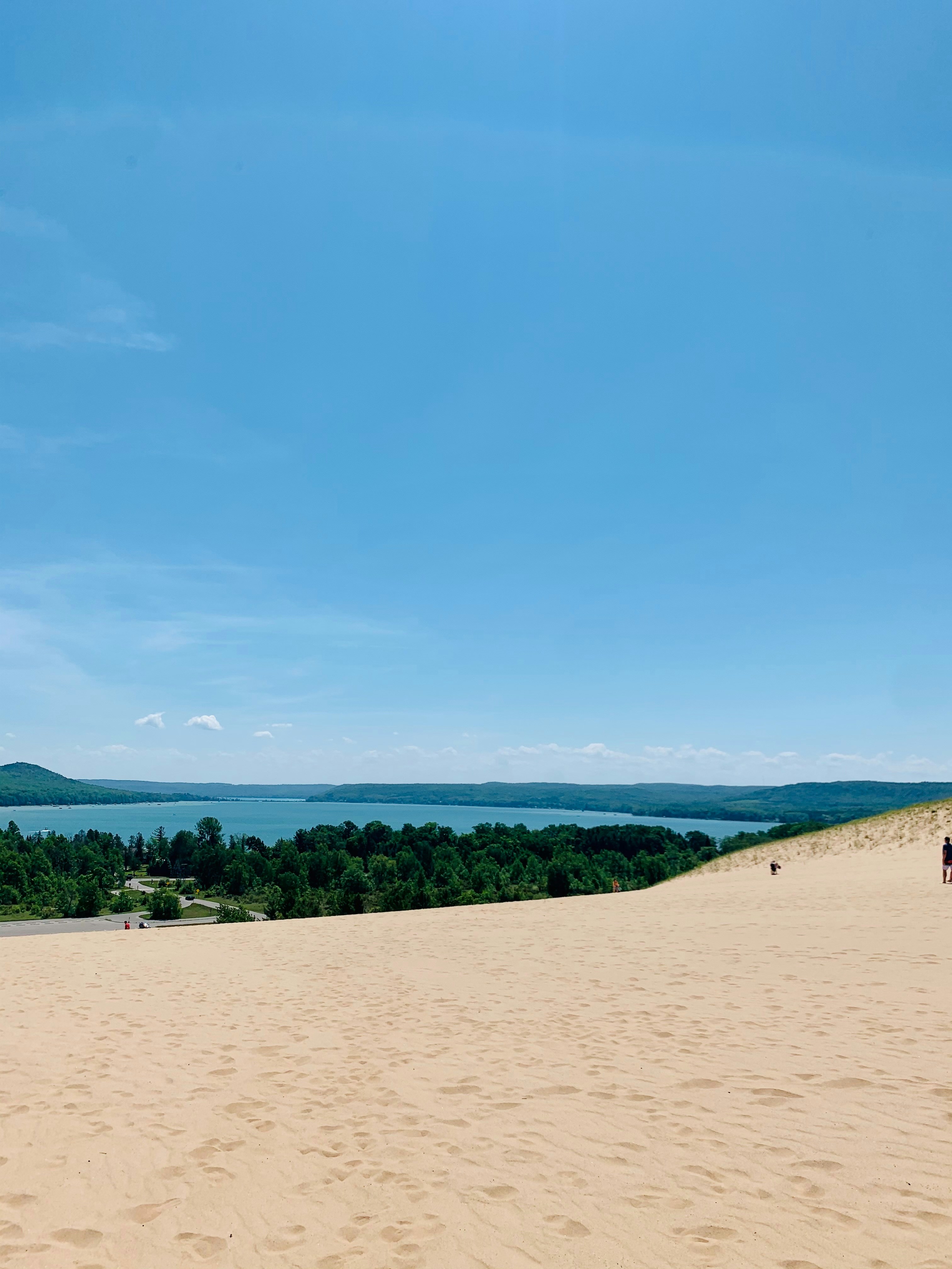 Serene Dunes Overlooking Tranquil Waters