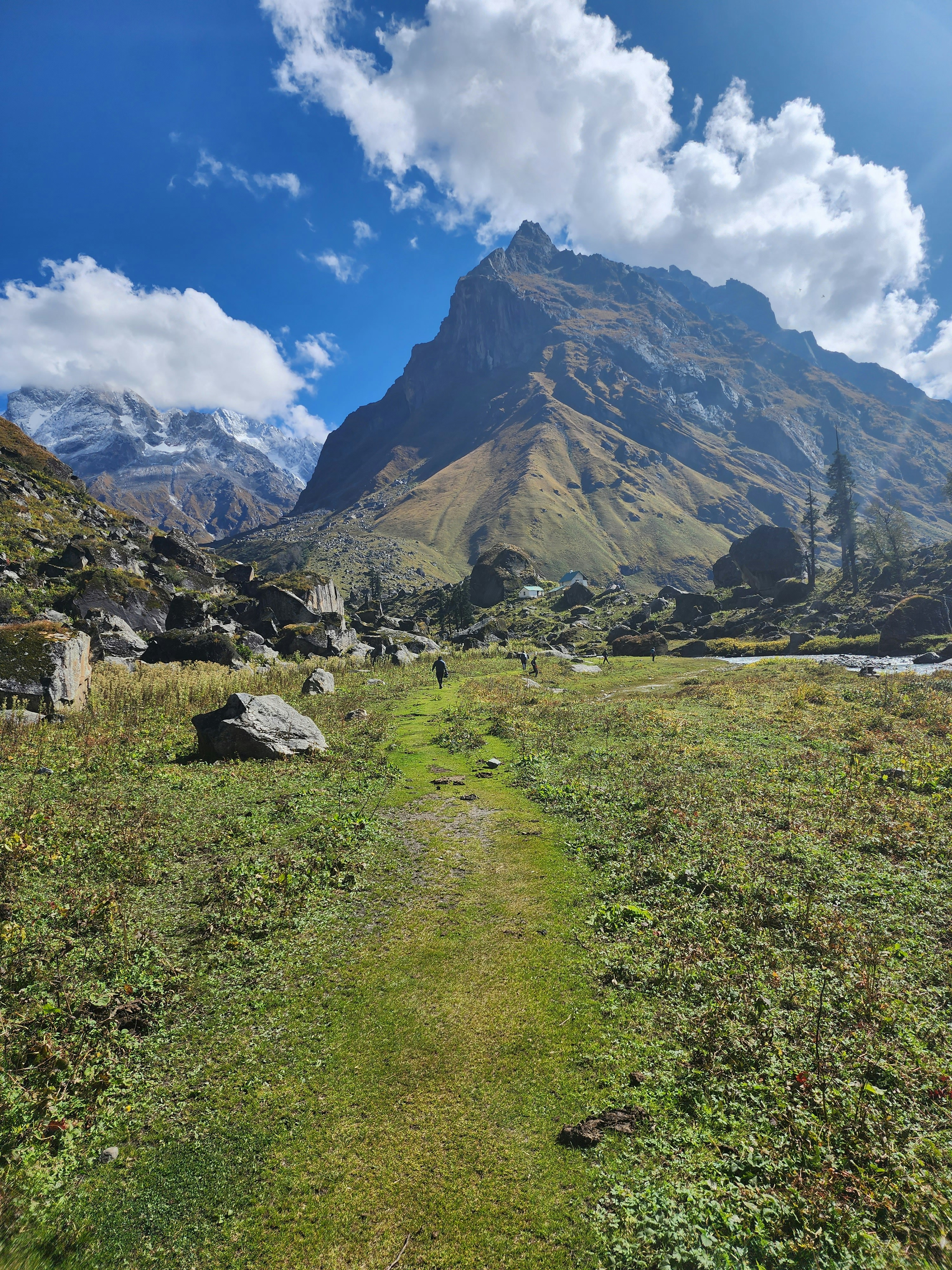 Trail to the Rugged Alpine Peak
