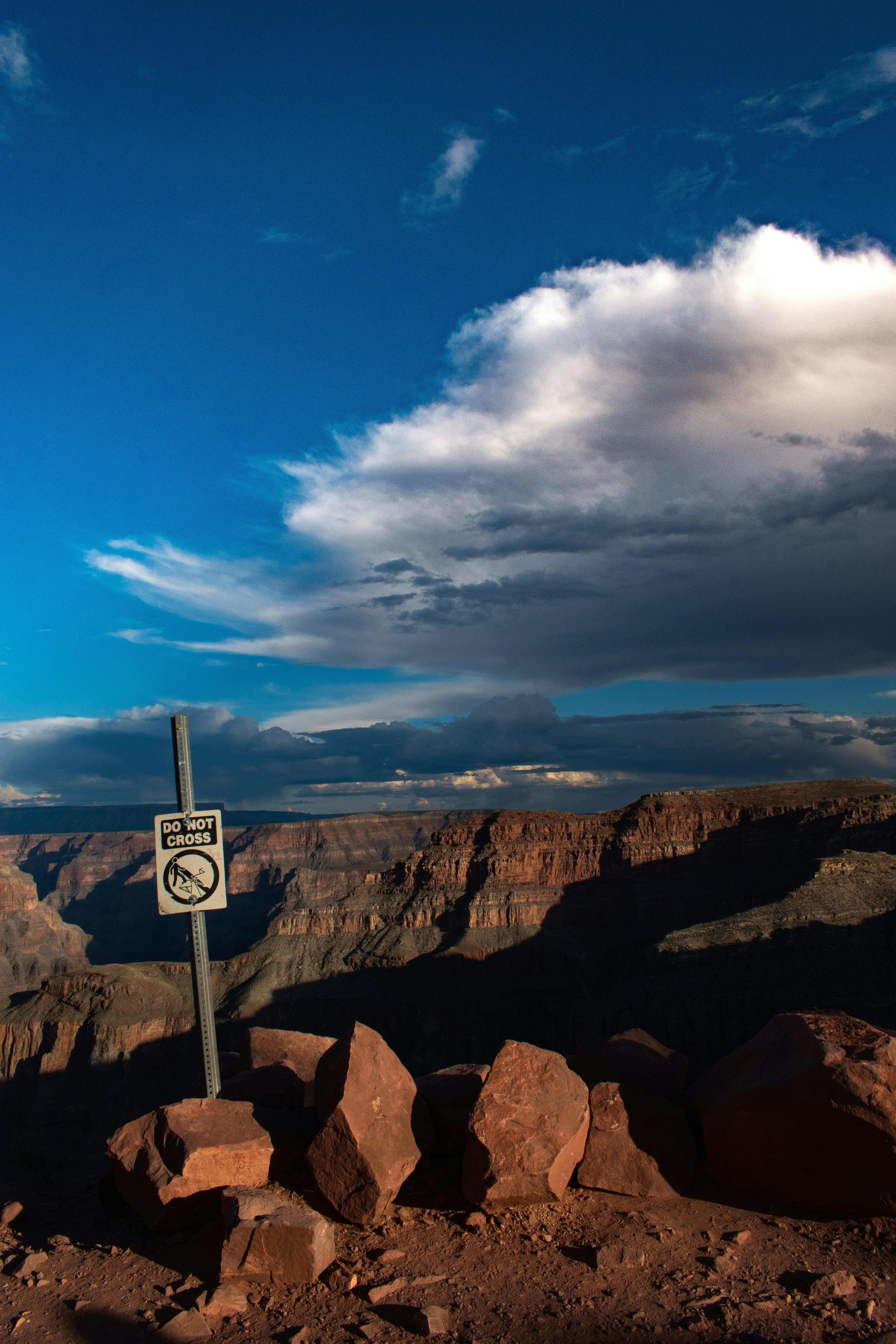 Rim Sentinel: Do Not Cross at the Edge of the Canyon