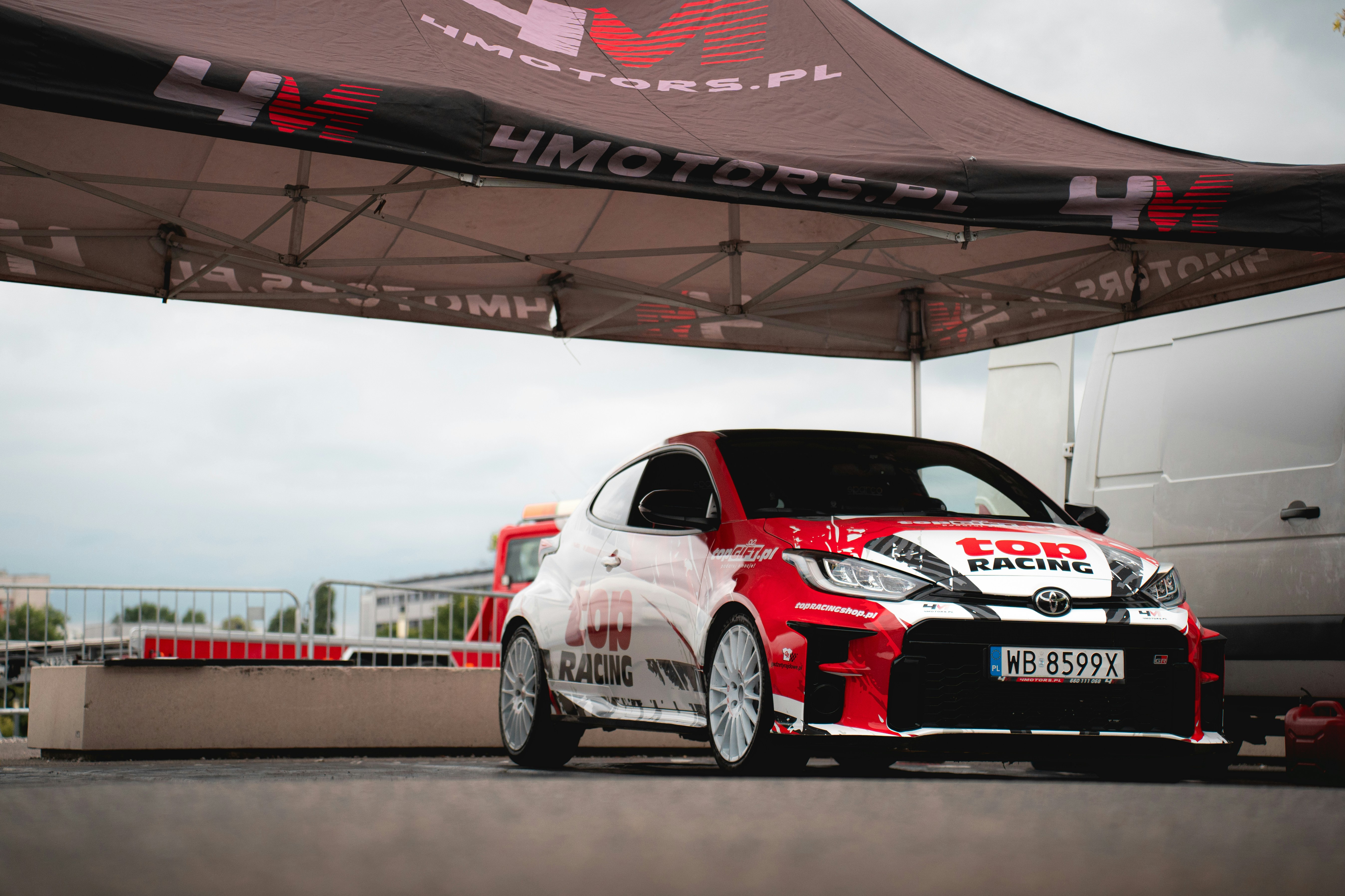 Under the Racing Canopy: A Hatchback Ready for the Track