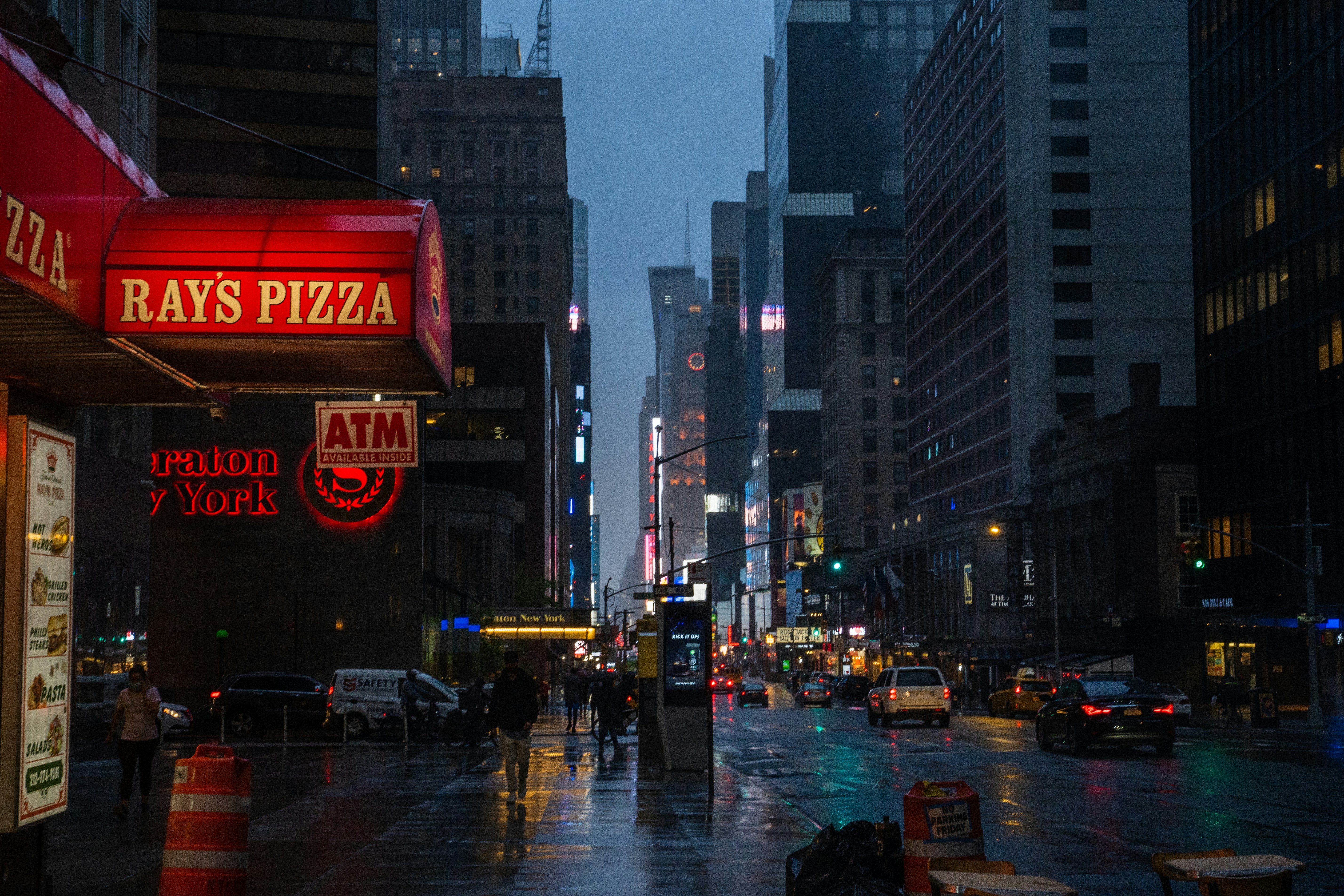 Neon Glow in the Heart of the City