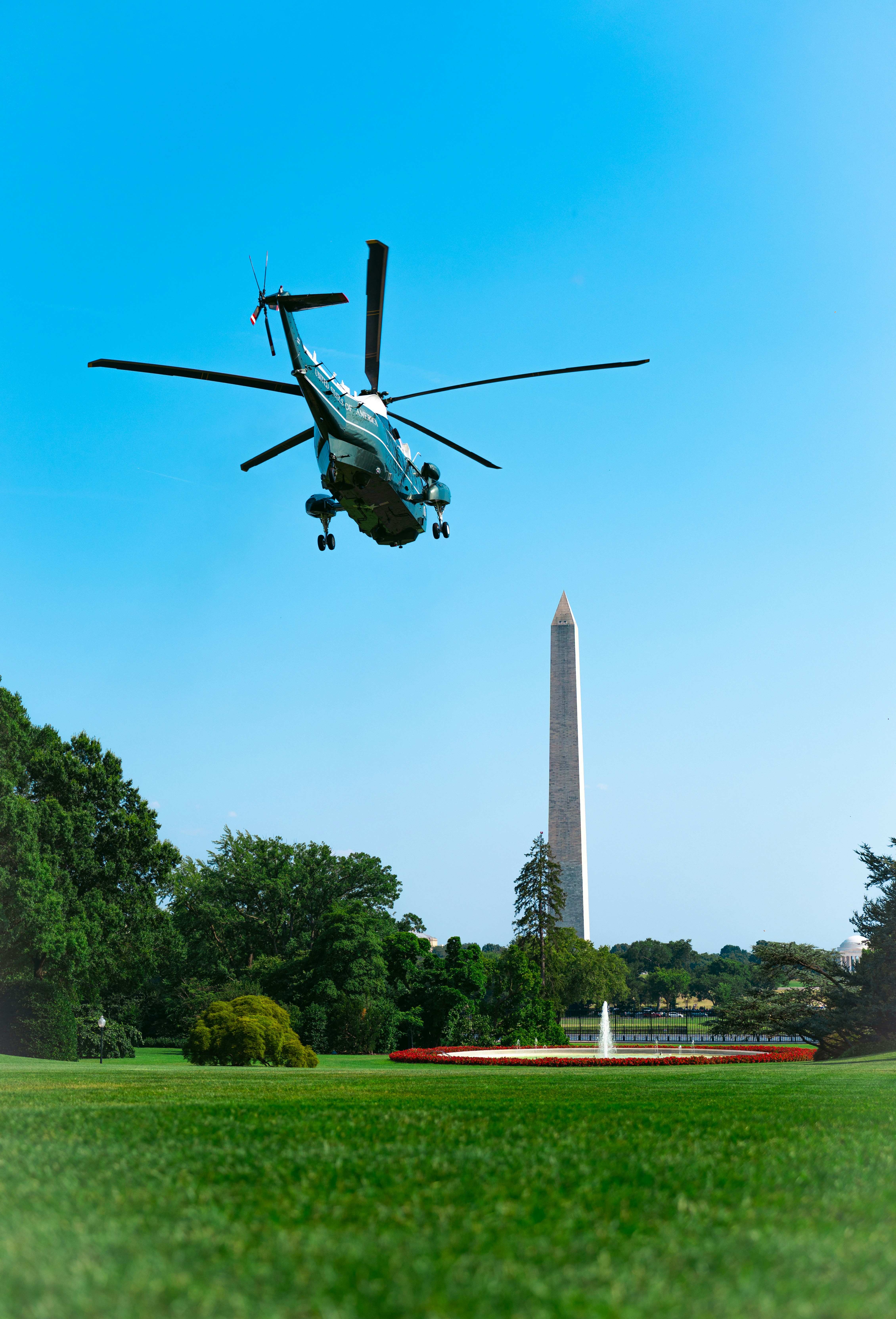 Aerial Majesty Above the Monument