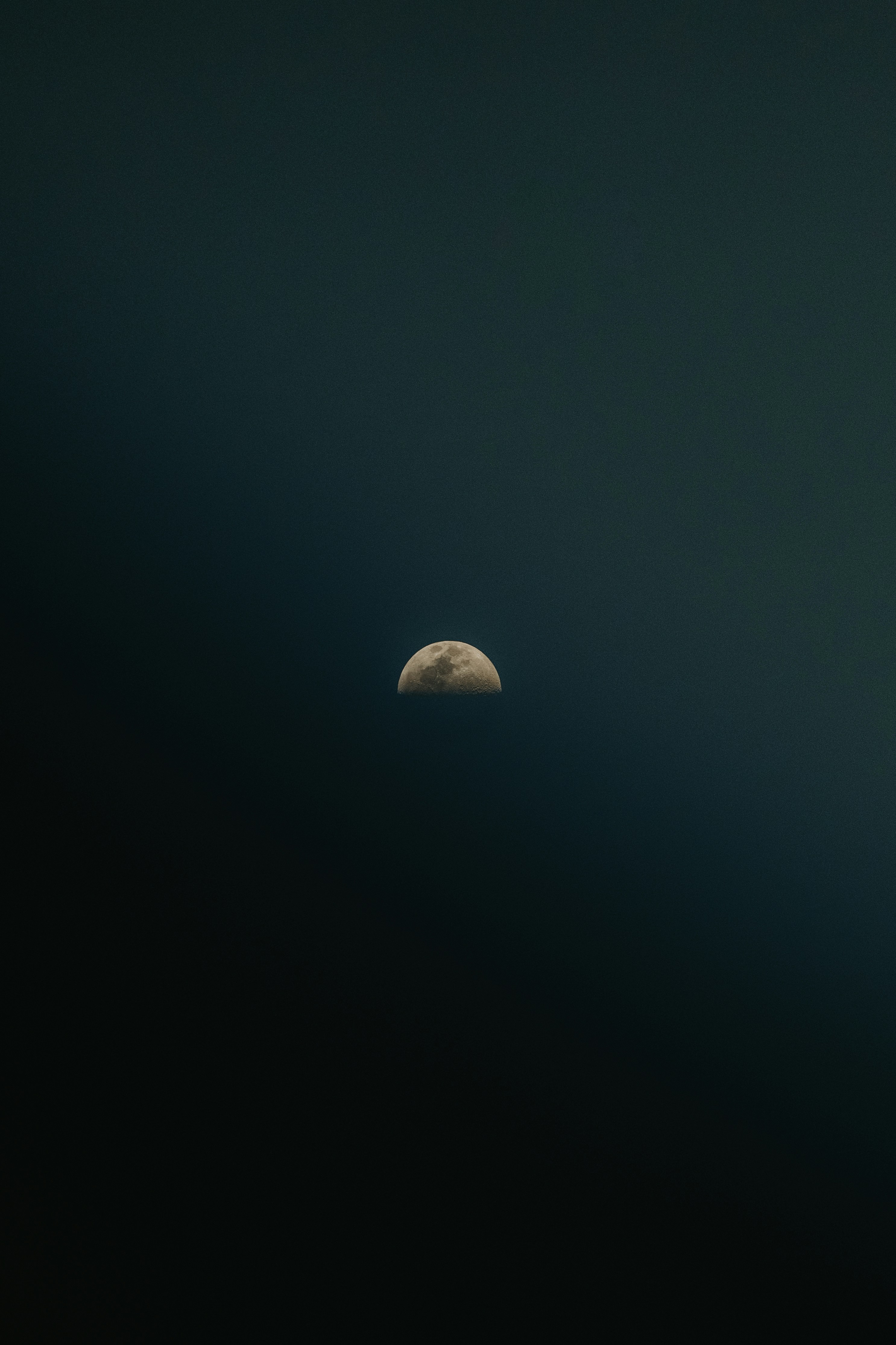 A view of the moon from a distance photo – Free Wallpapers Image on ...