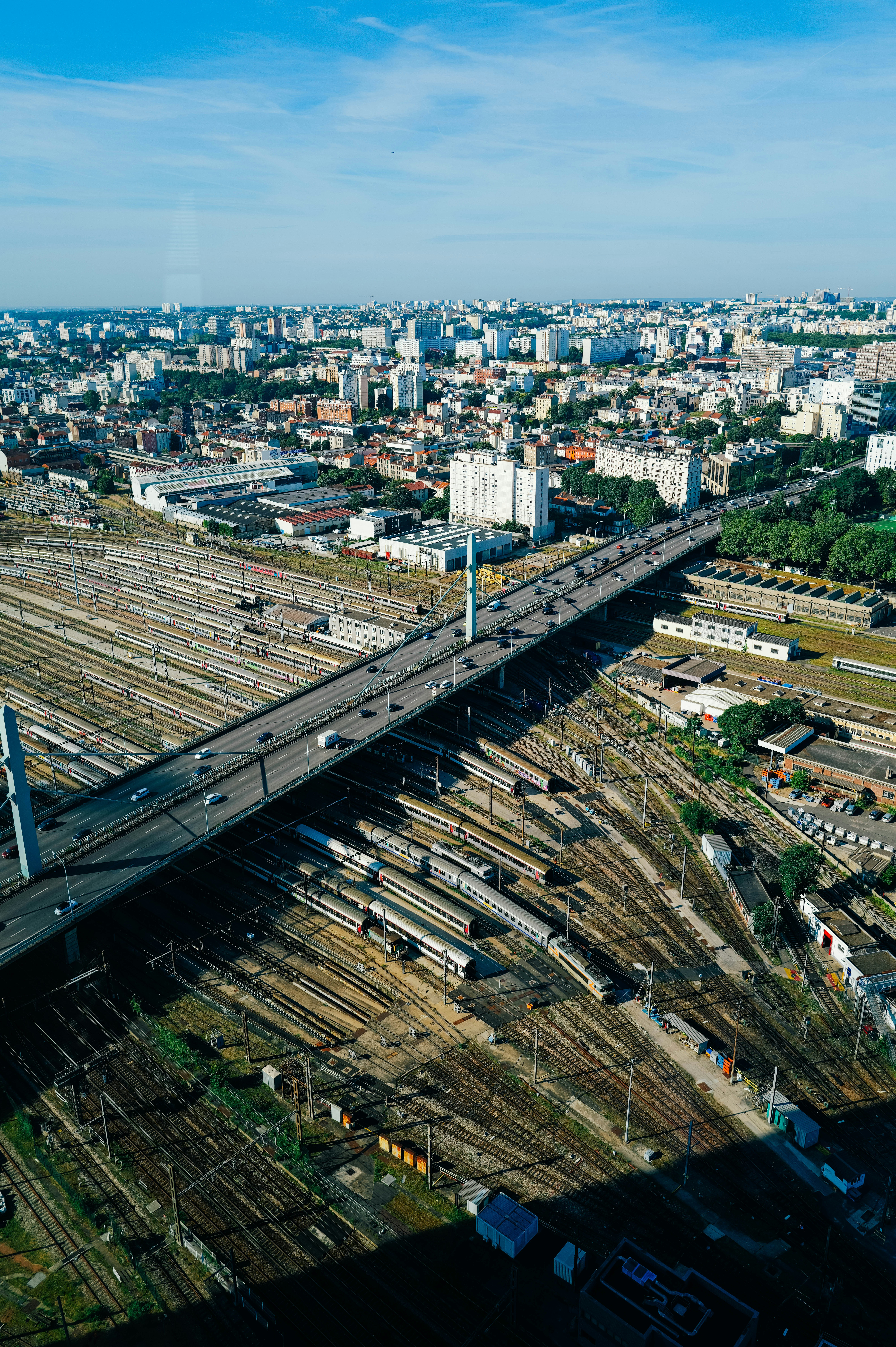 Rails and Highways: An Aerial Portrait of a City in Transit