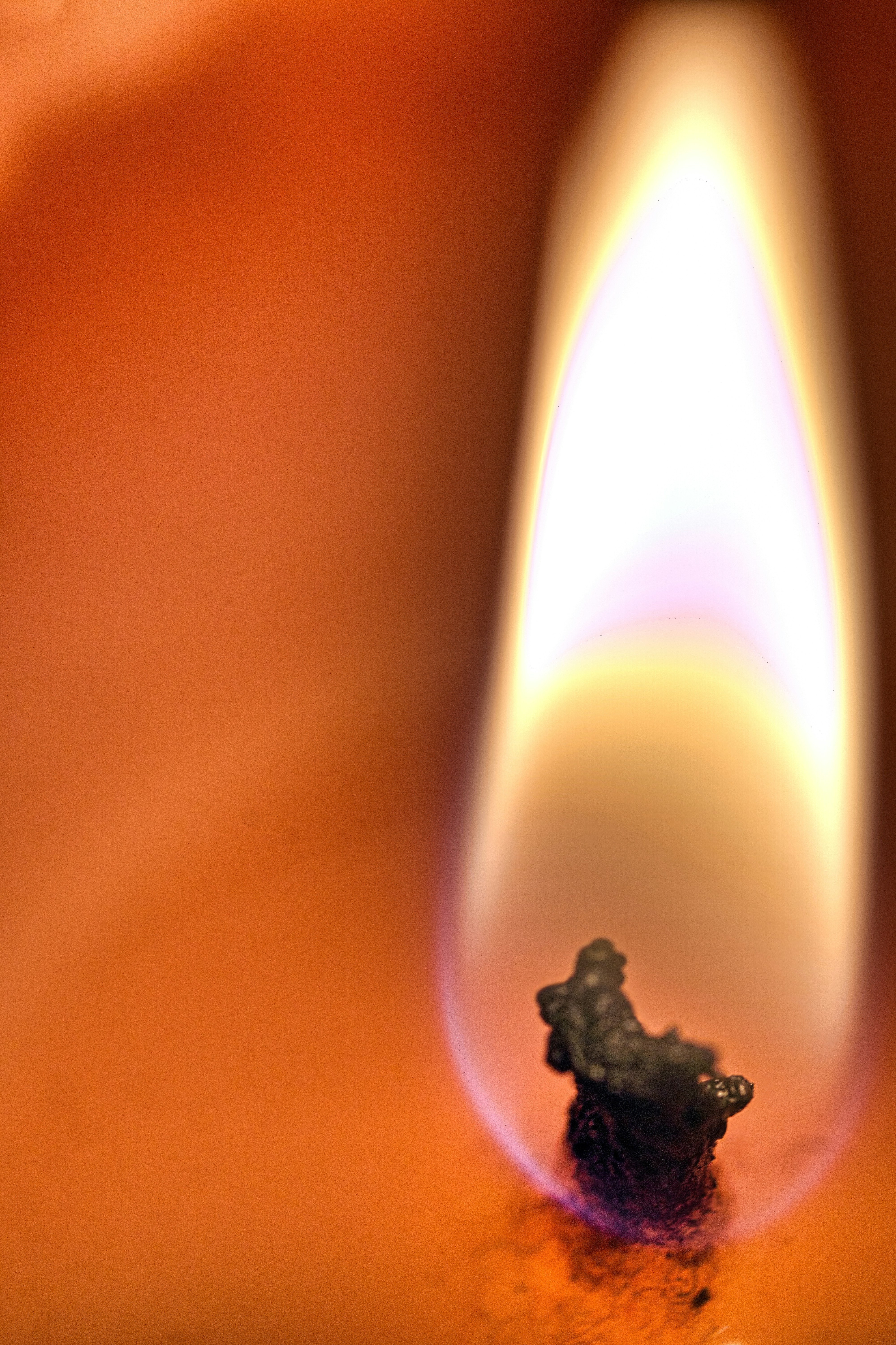 Flame’s Core: A Candle’s Quiet Intensity