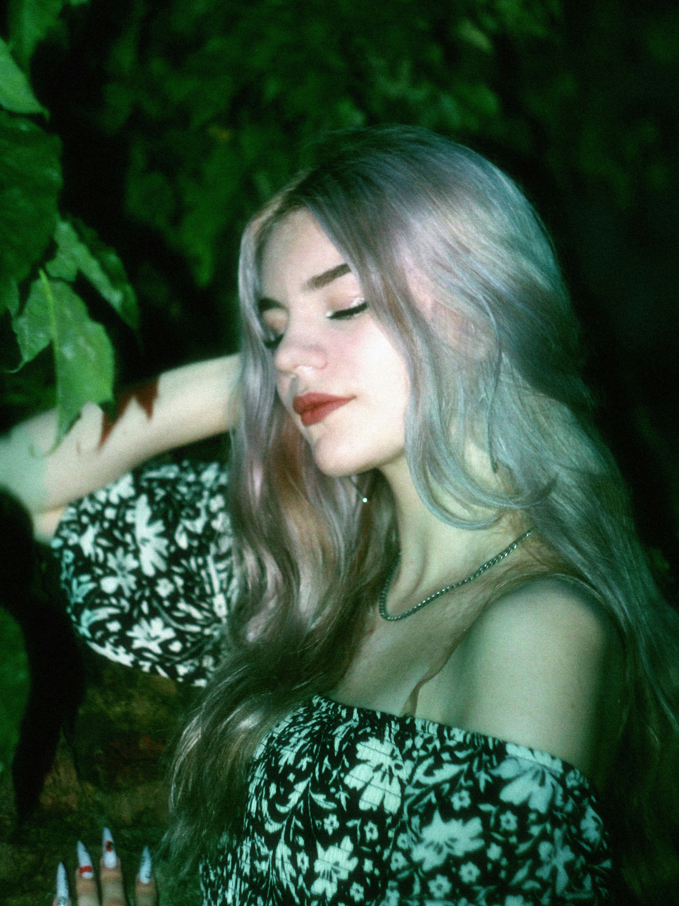 Luminous Silvers in the Night Garden