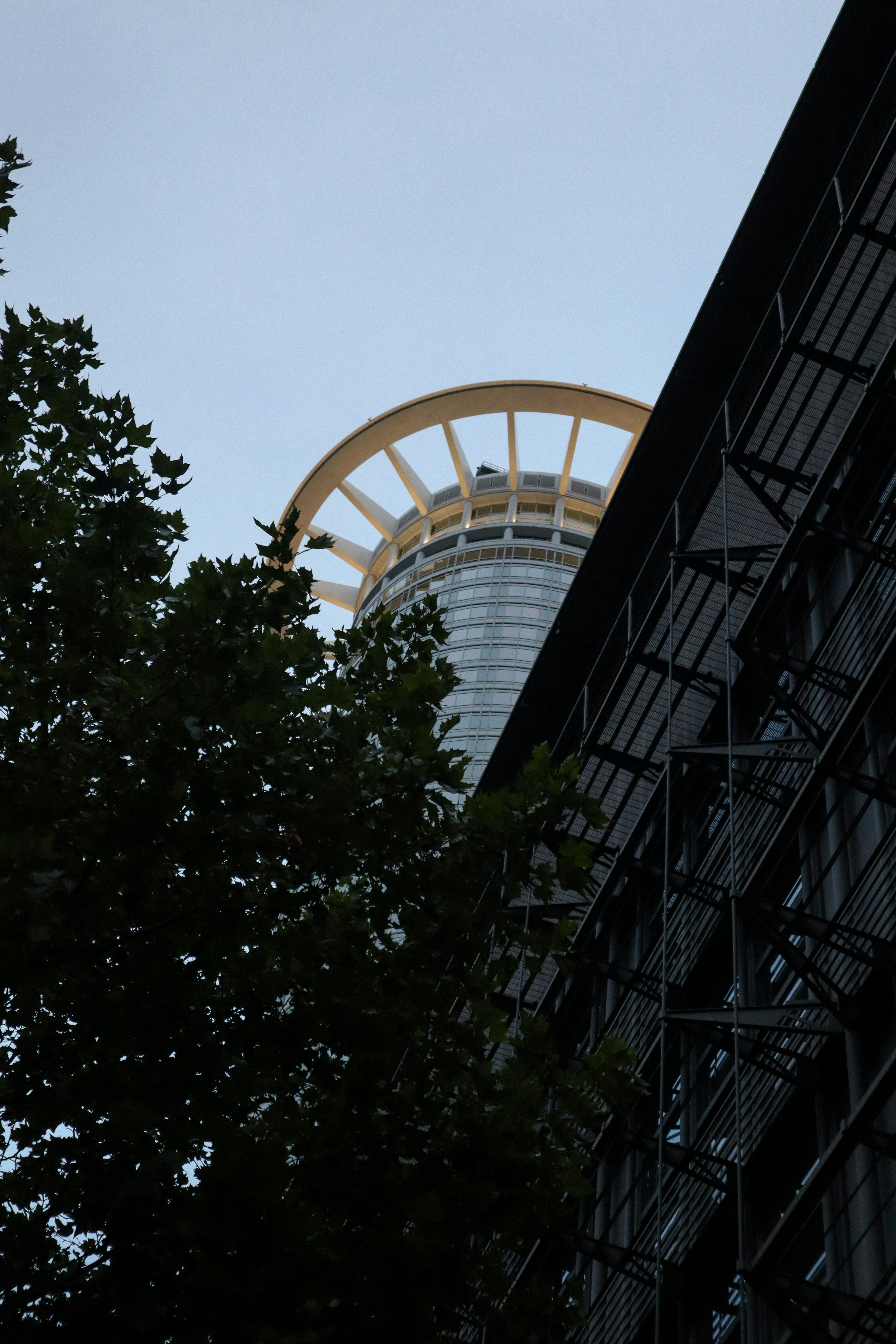 Urban Arc of Glass and Steel