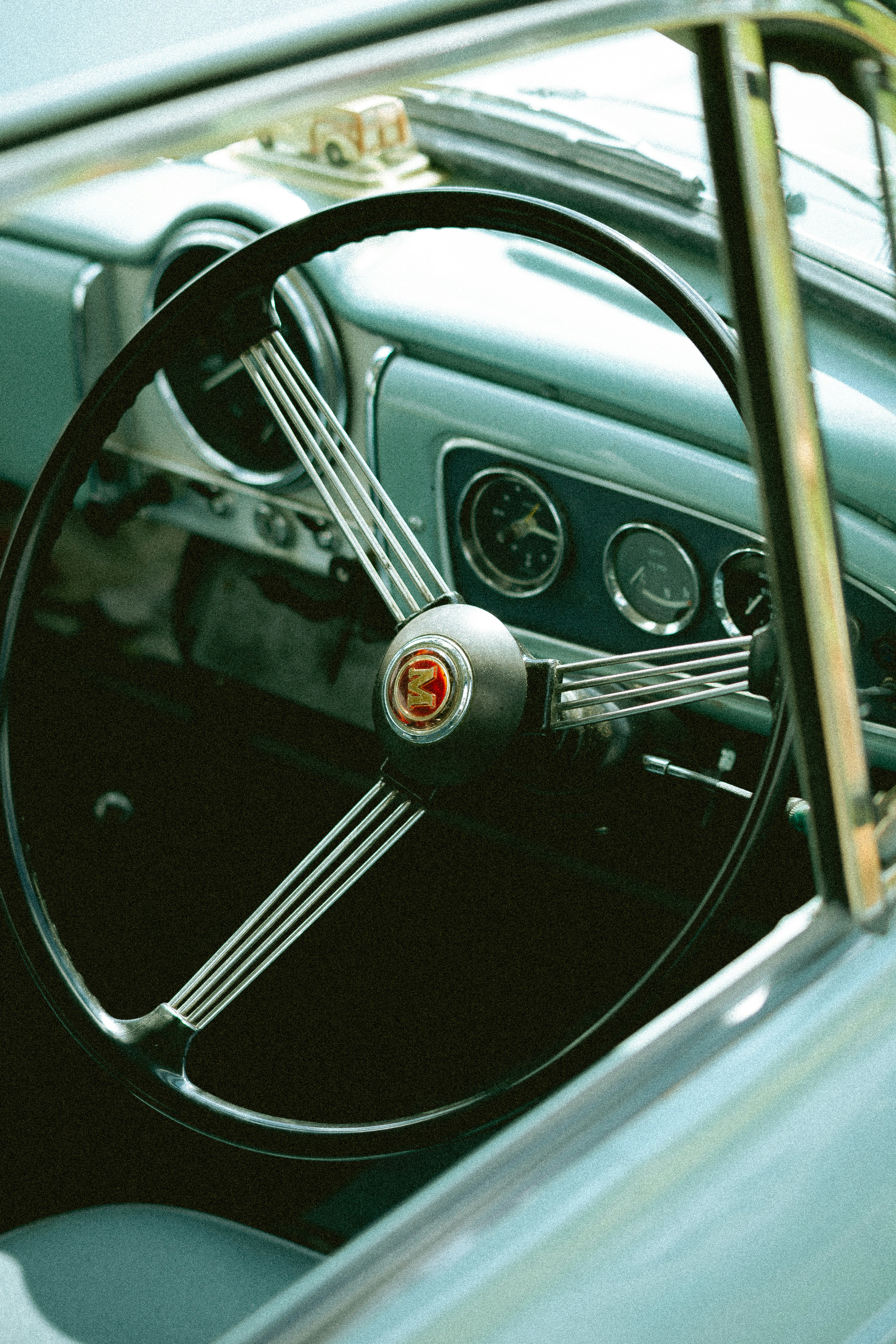 The interior of a car with a steering wheel photo – Free Image on Unsplash