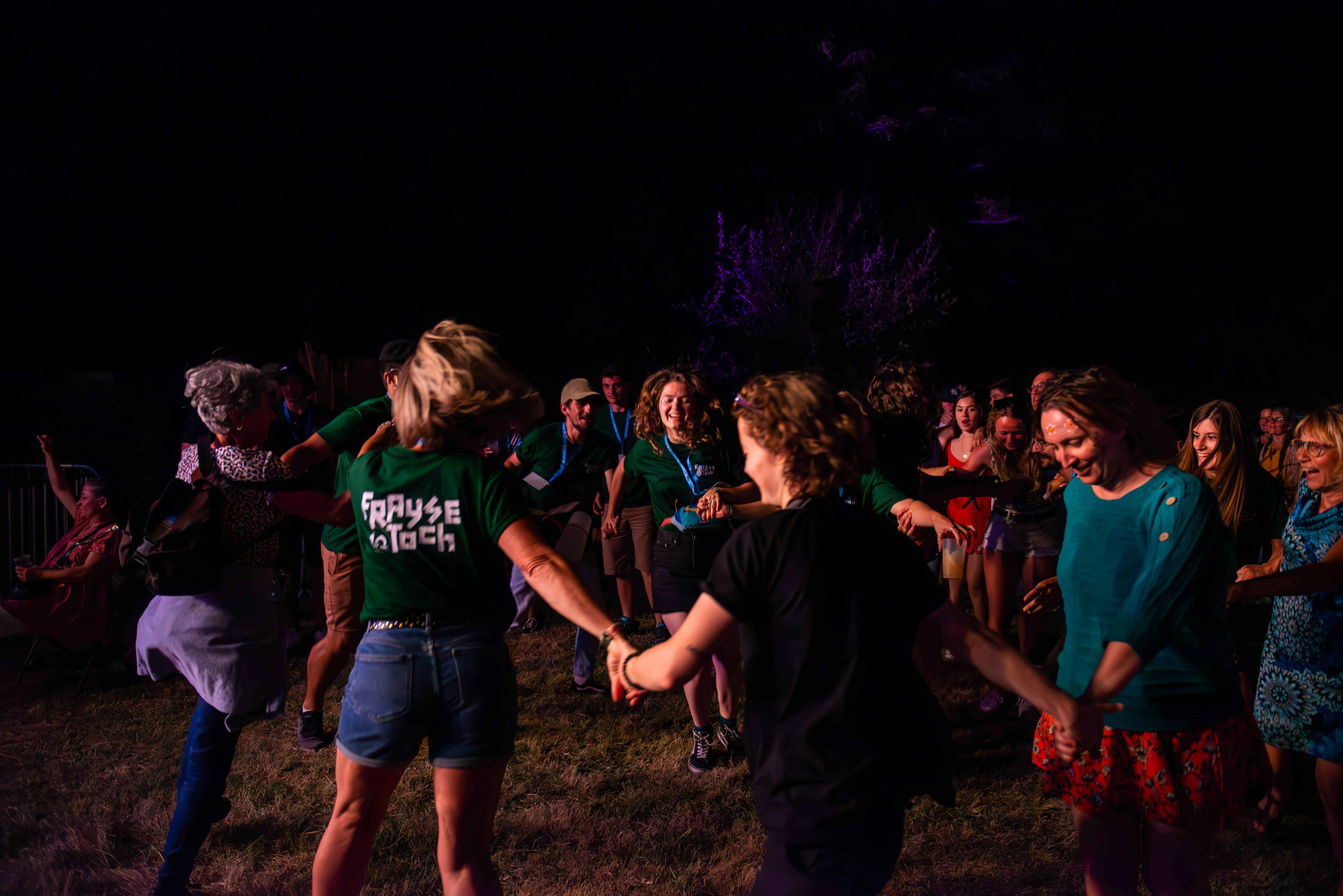 A group of people standing around each other photo – Free Human Image ...