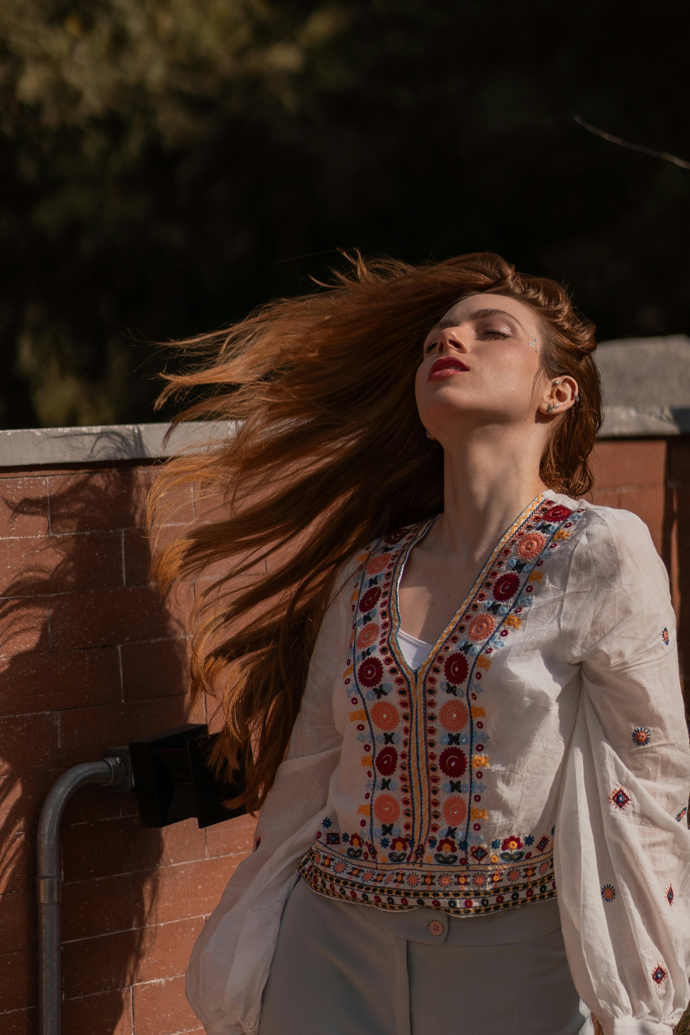Wind in Silk: Portrait of Motion and Light