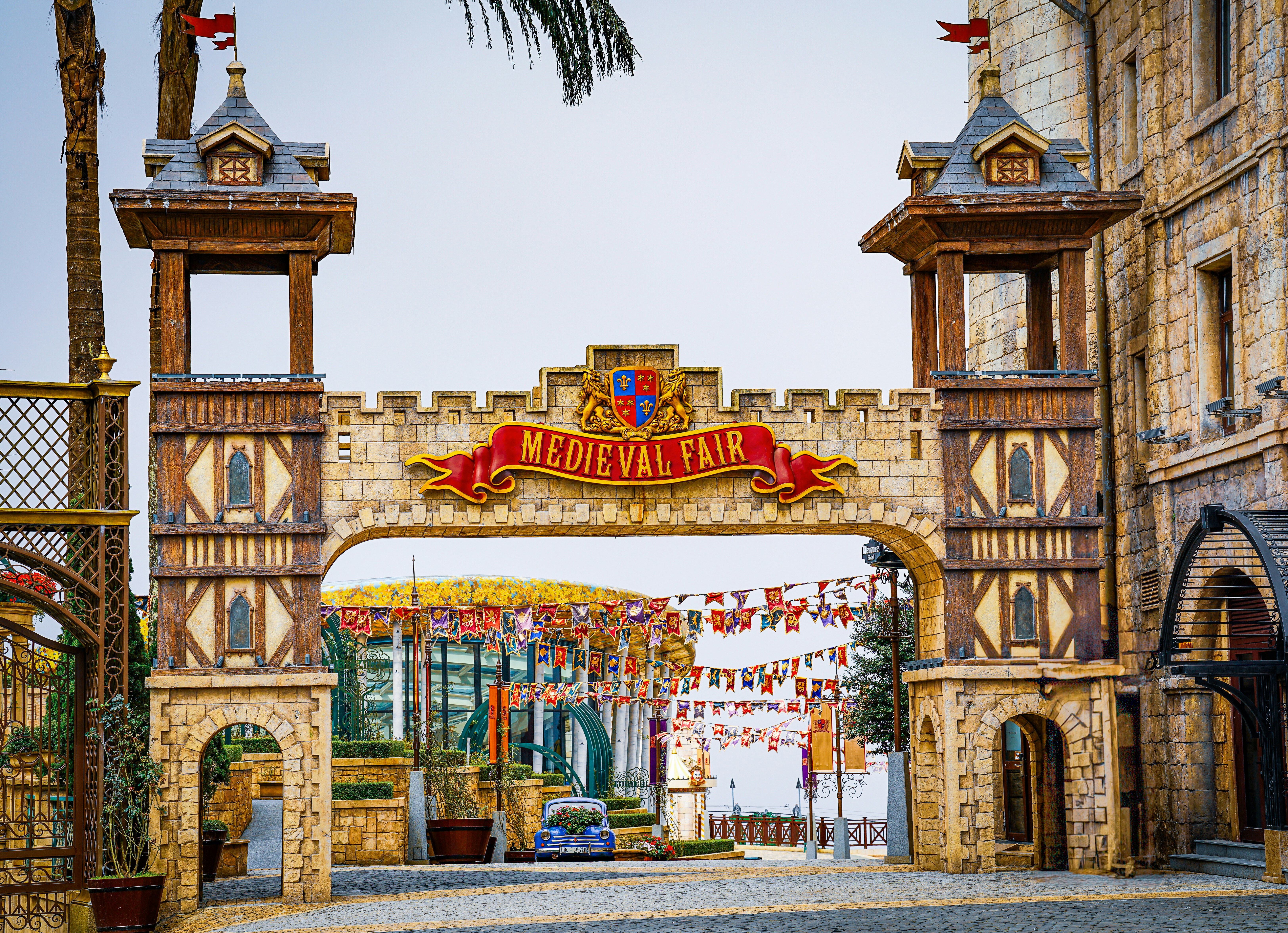 Gateway to Enchantment: The Medieval Fair Entrance