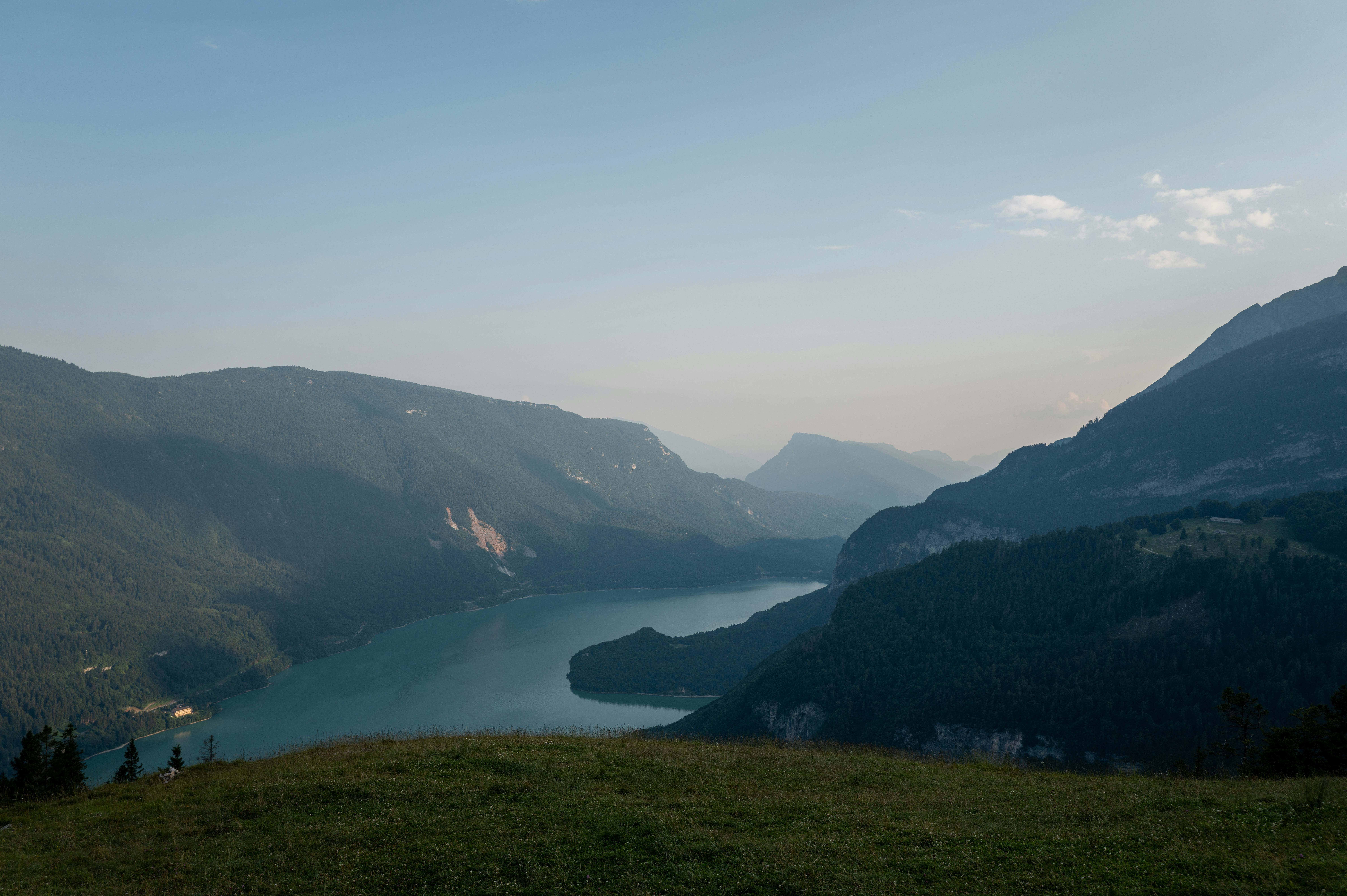 Valley Mirror: An Alpine Lake Framed by Silent Peaks