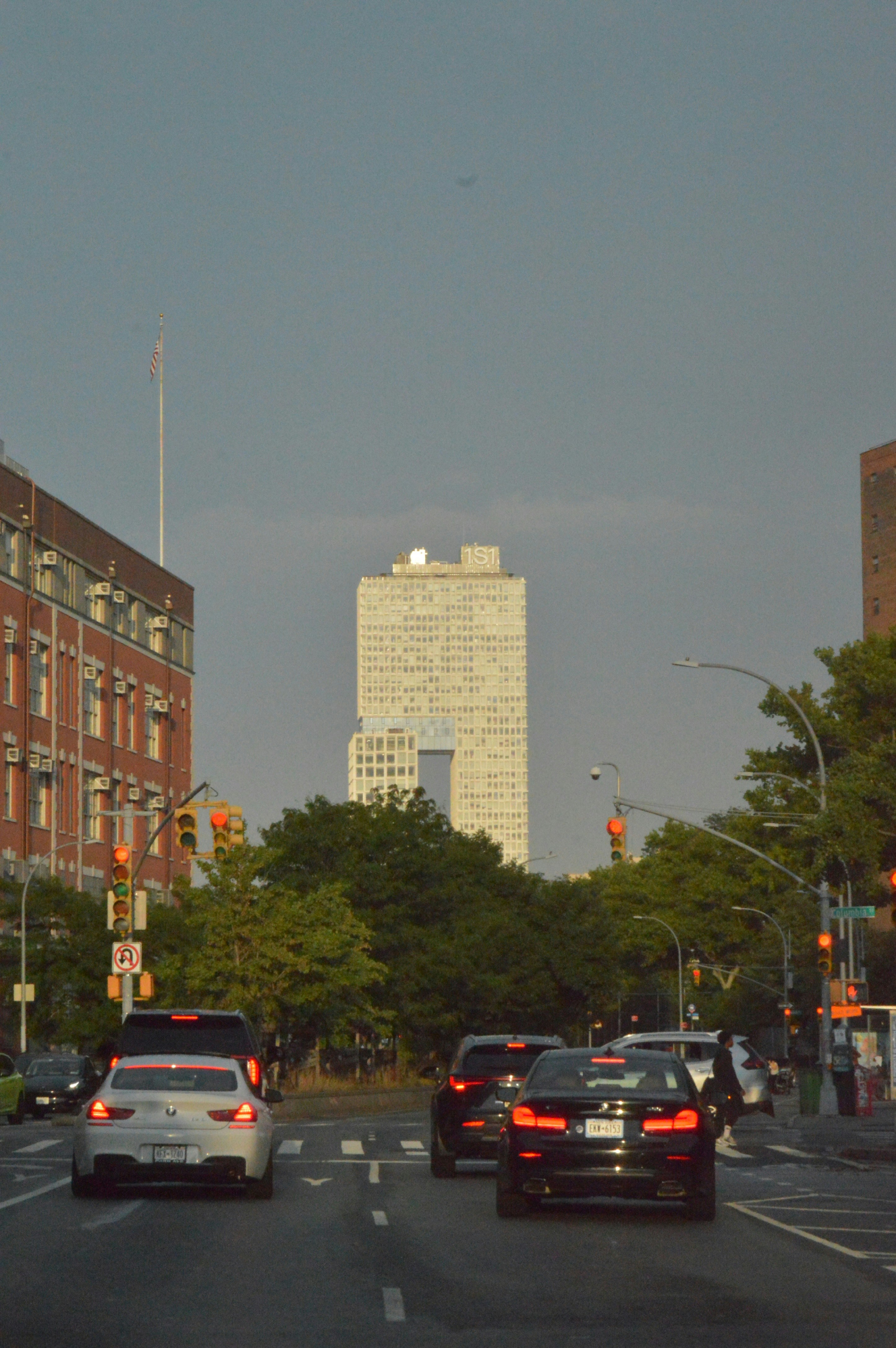Midtown Tower Rising Over the Urban Corridor