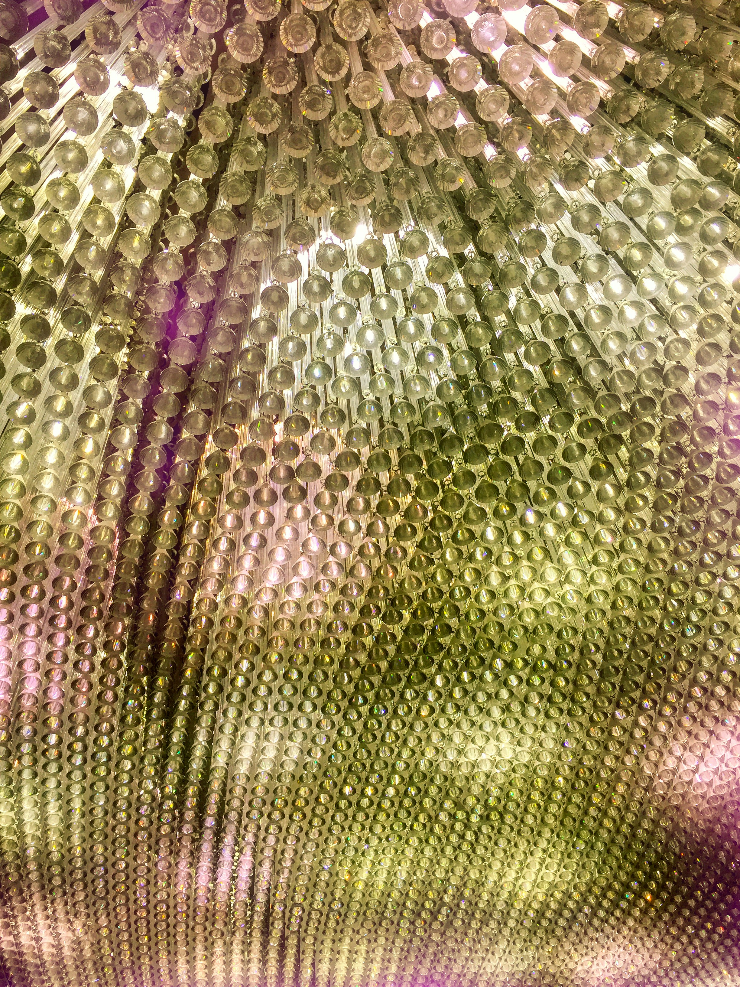 Iridescent Orbs: Curtain of Light