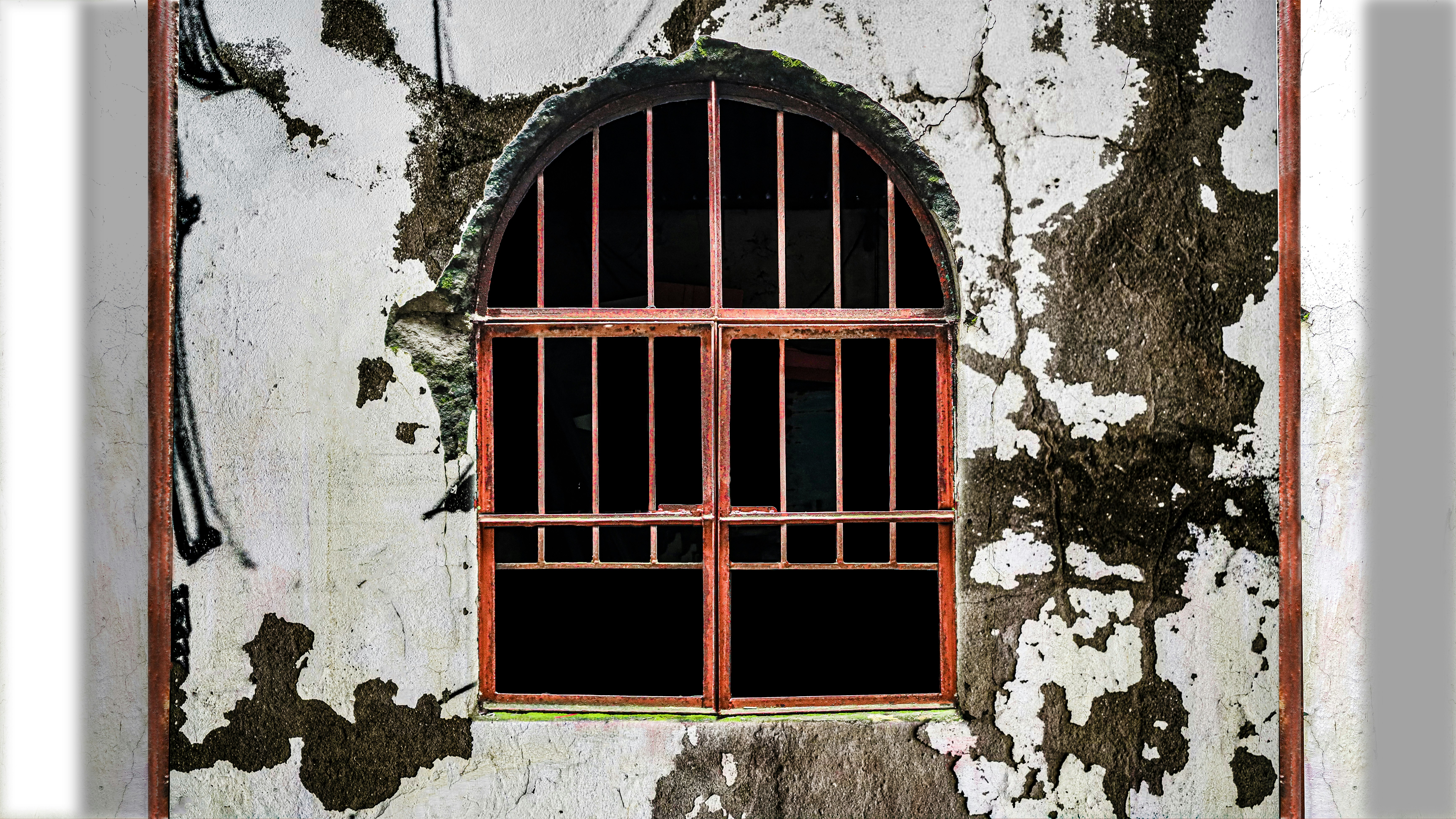 Una celda de la cárcel con barrotes y rejas foto – Imagen de Puerta ...