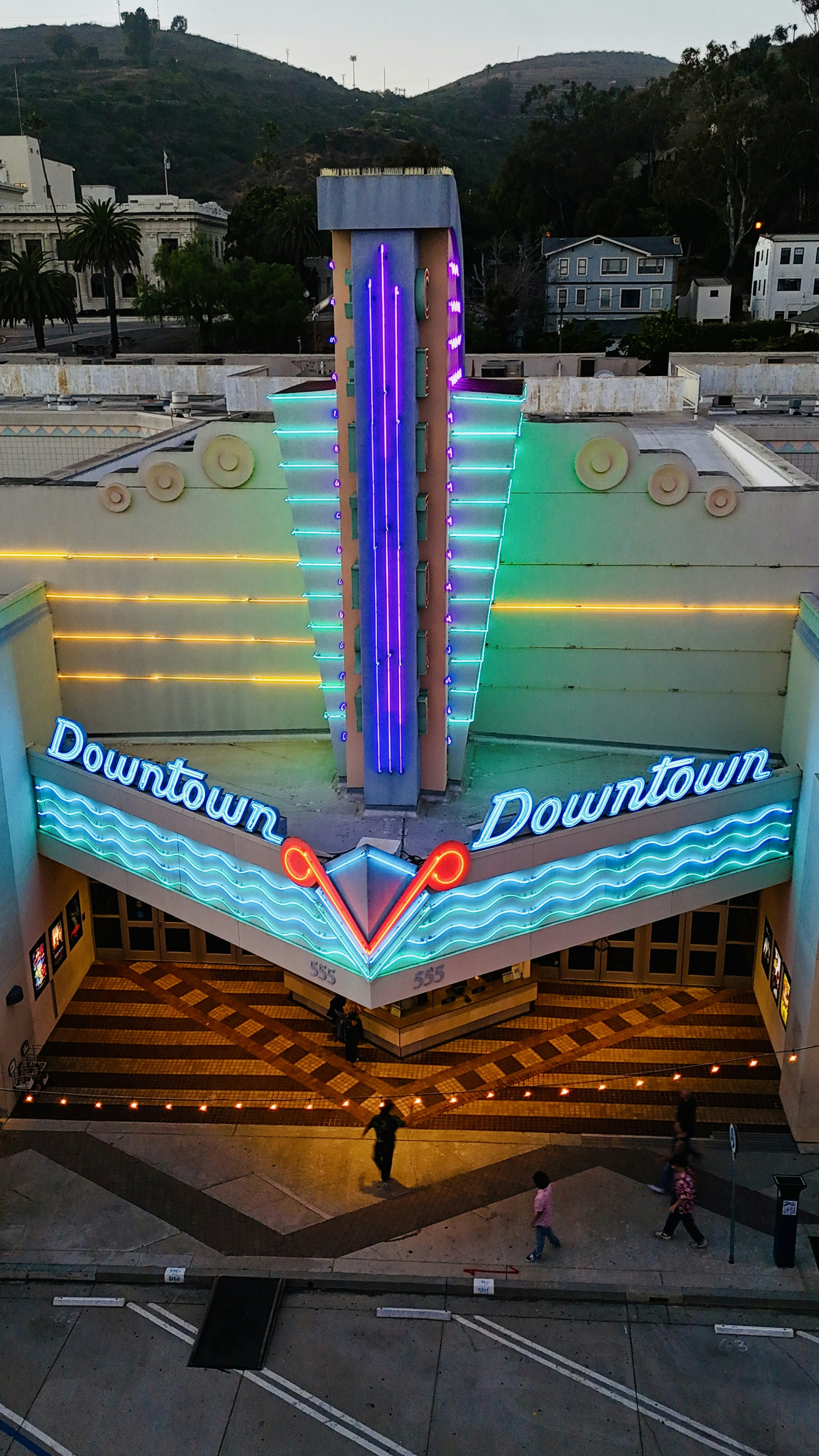 Neon Zenith at Downtown Marquee