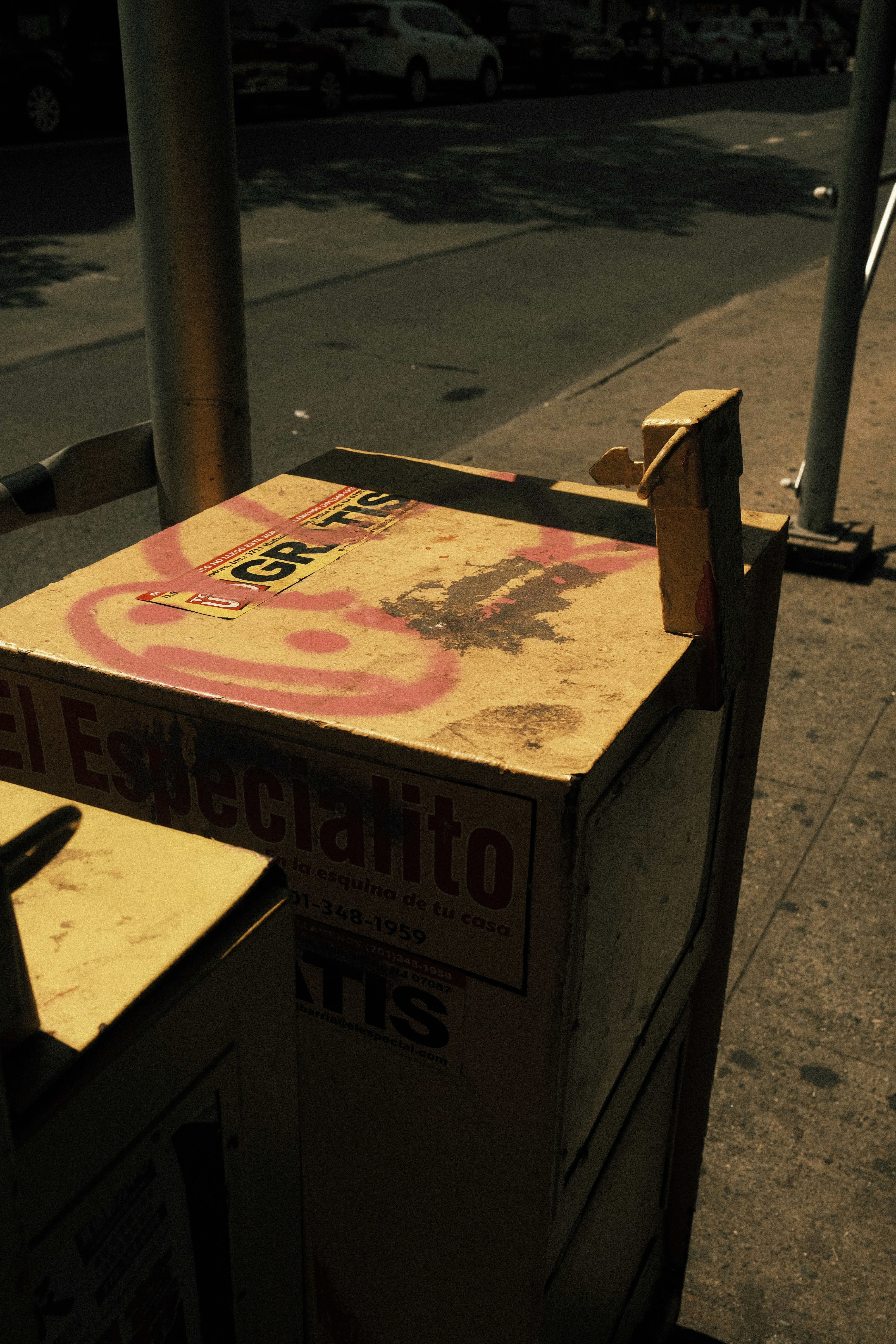 Warm Patina on a Street-Level Box