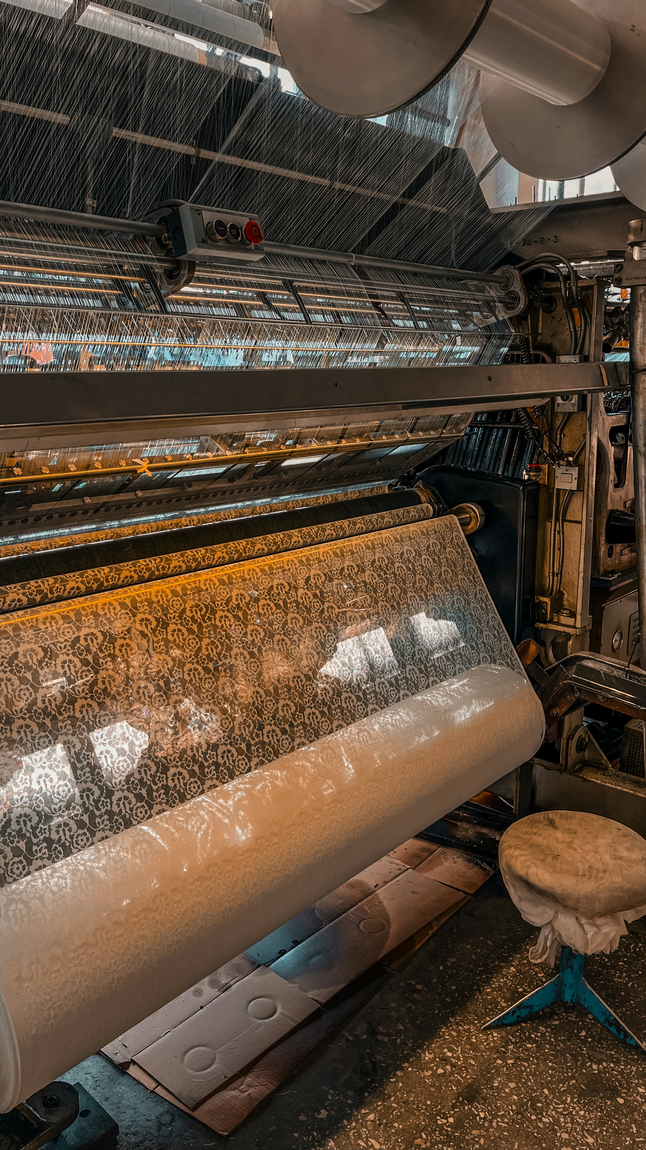 Перший пуск старої Тюлевої машини за довгий час