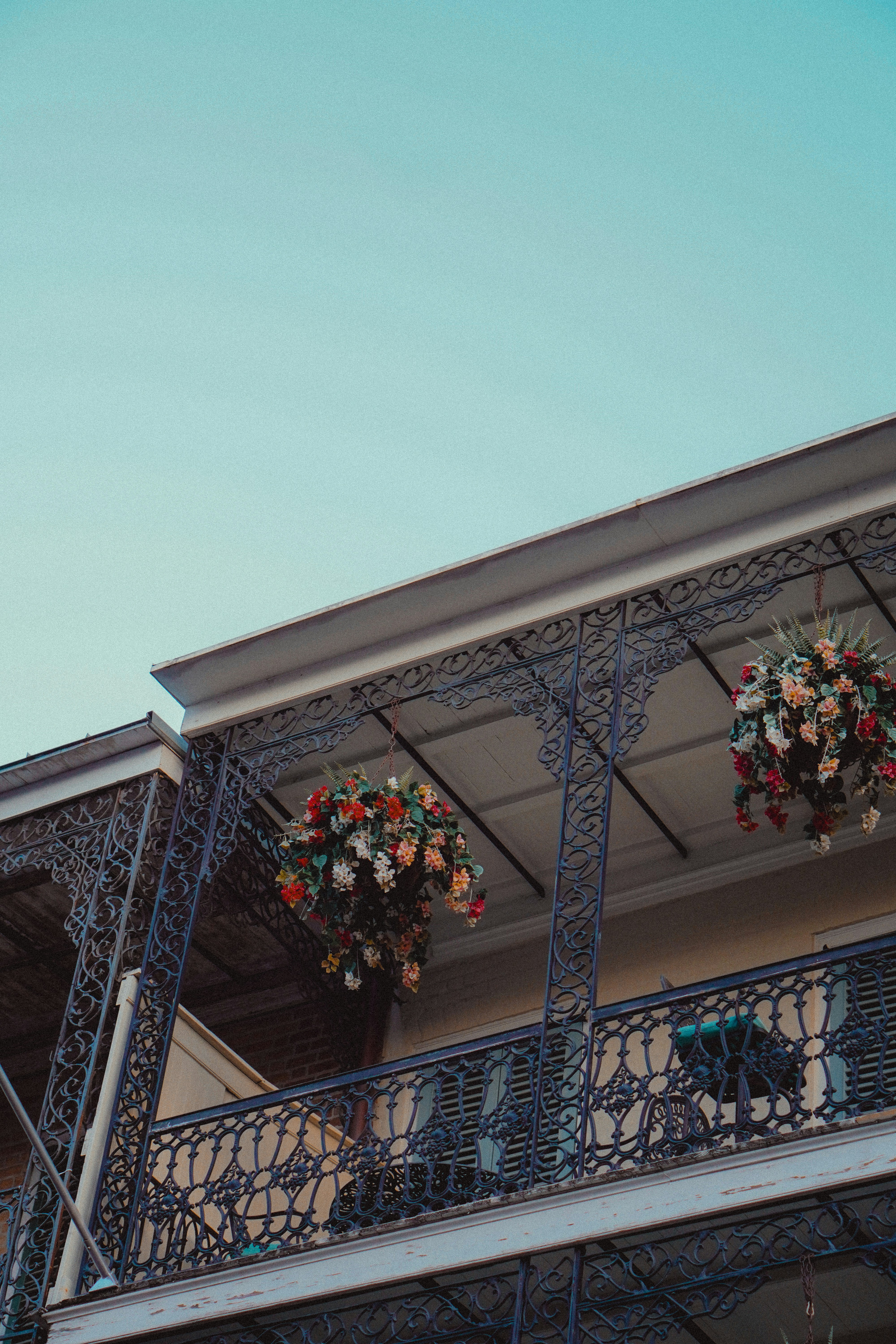 Beautiful Balcony In The French Quarter in New Orleans