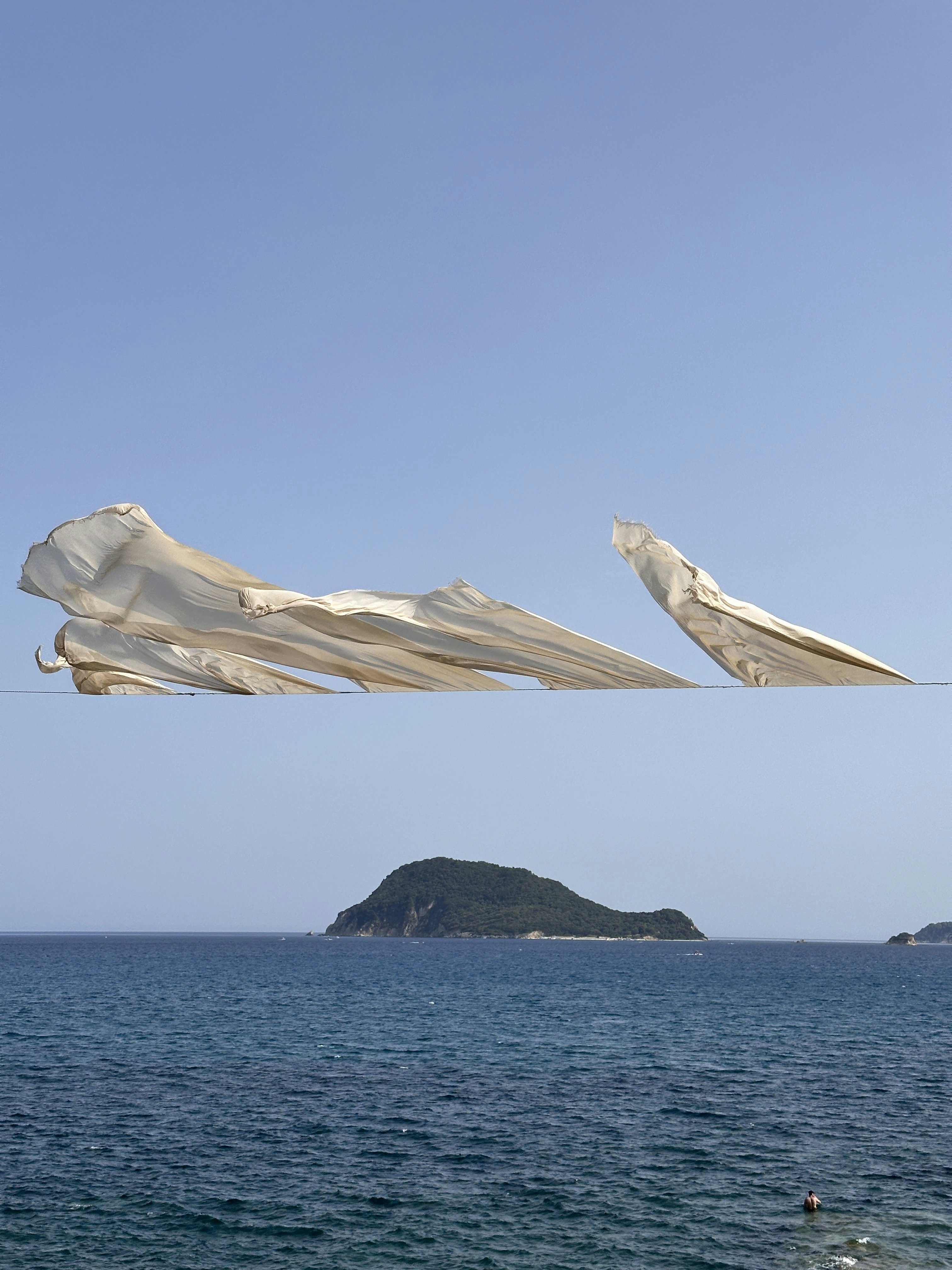 Whispers of the Sea: Fabric and Island Harmony