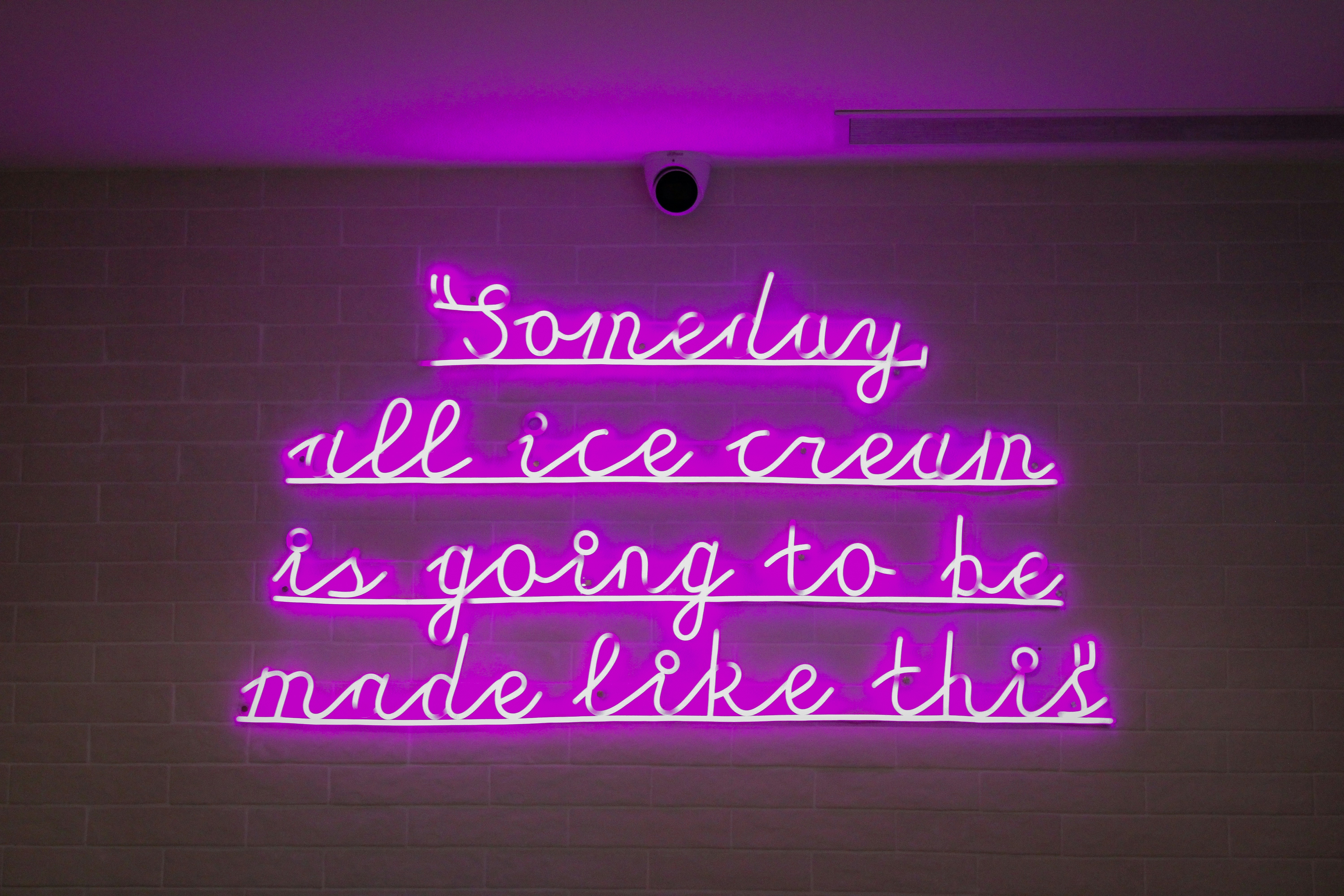 Neon Dreams of Sweet Indulgence