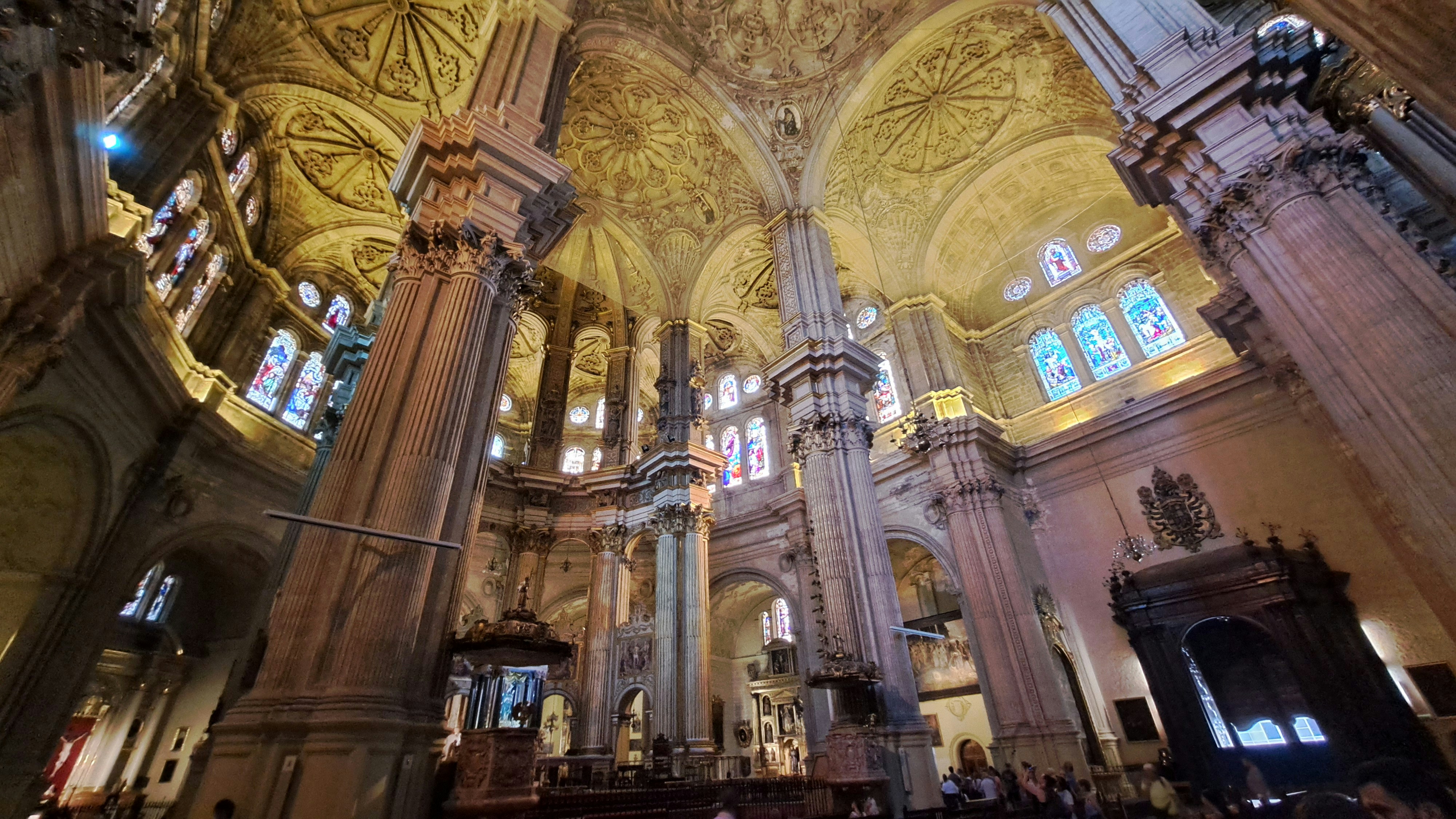 The interior of a large cathedral with high ceilings photo – Free ...