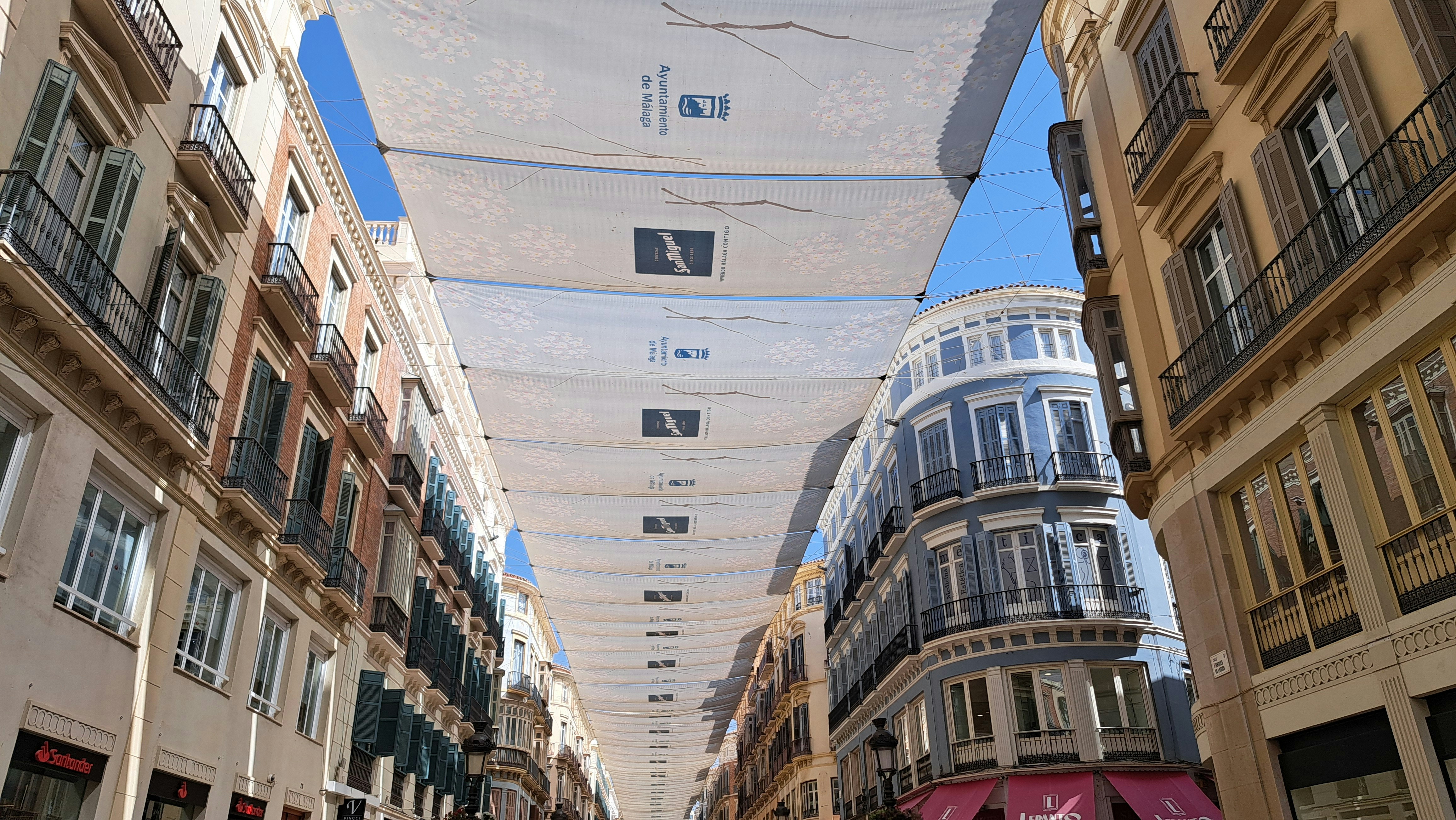 Larios street, Malaga, Spain