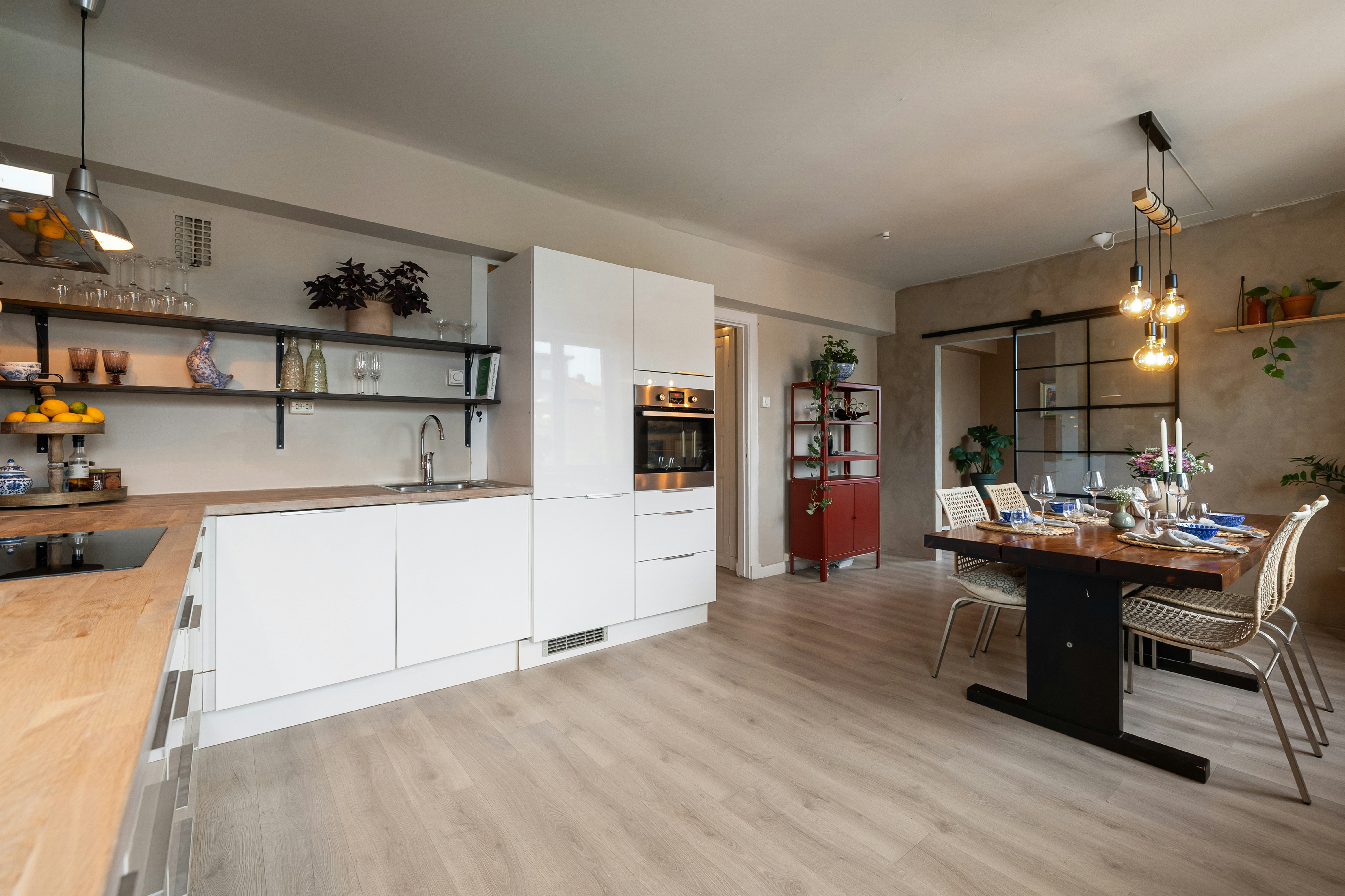 A large open kitchen and dining room area photo – Free Indoors Image on ...